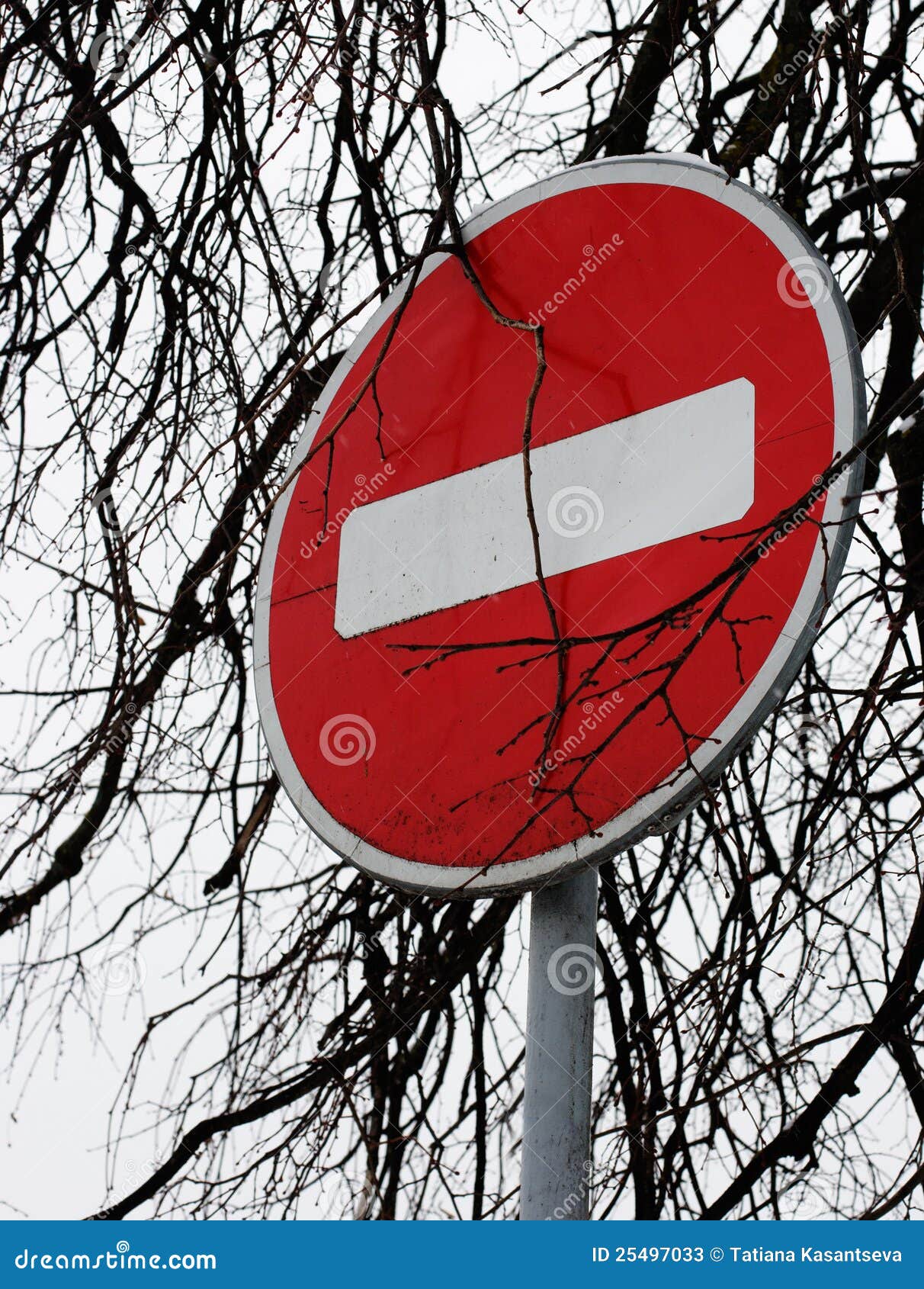 Do no entry road sign stock image. Image of forbidden - 25497033