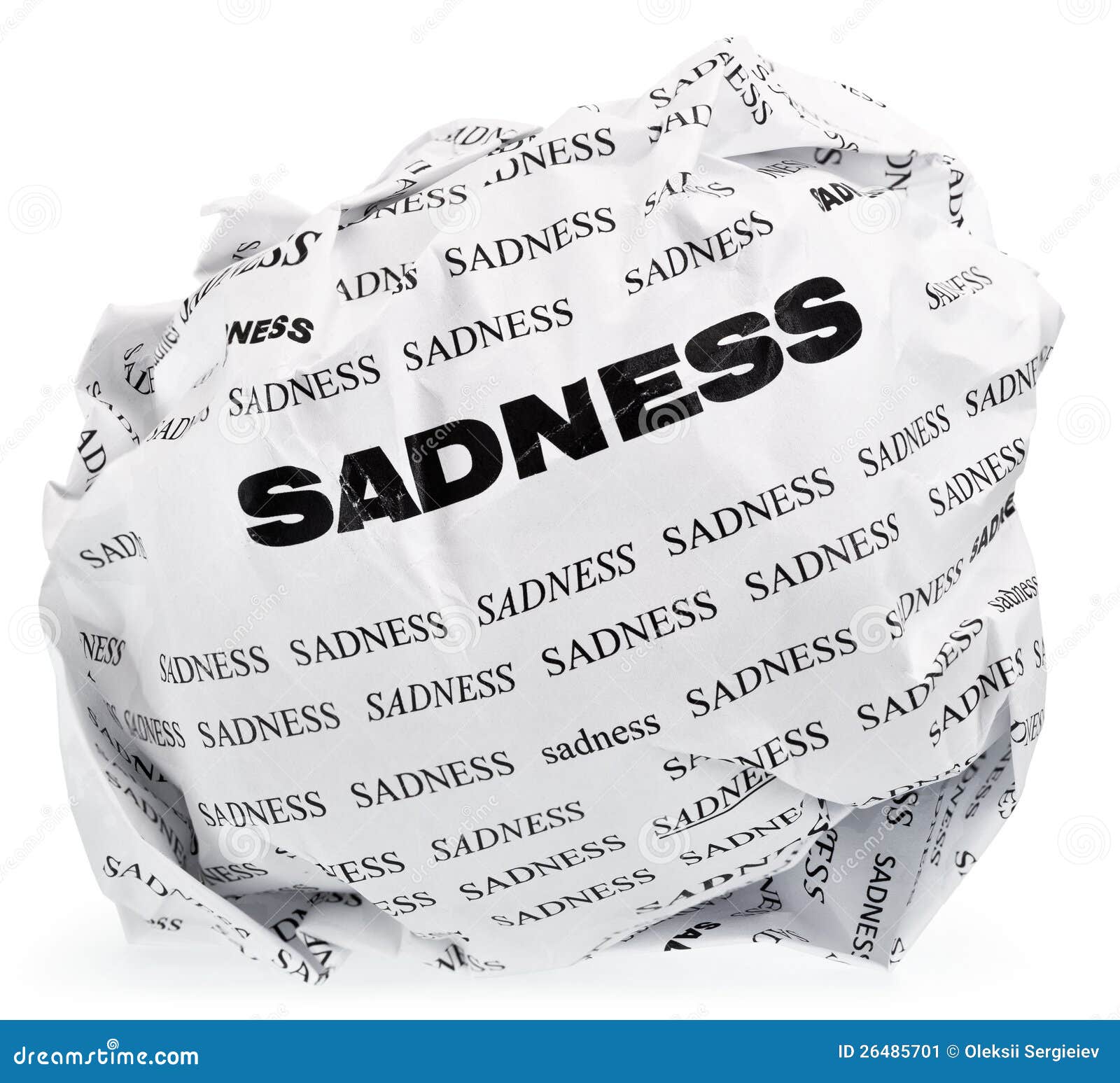 Do not be sad stock image. Image of paper, paperwork - 26485701