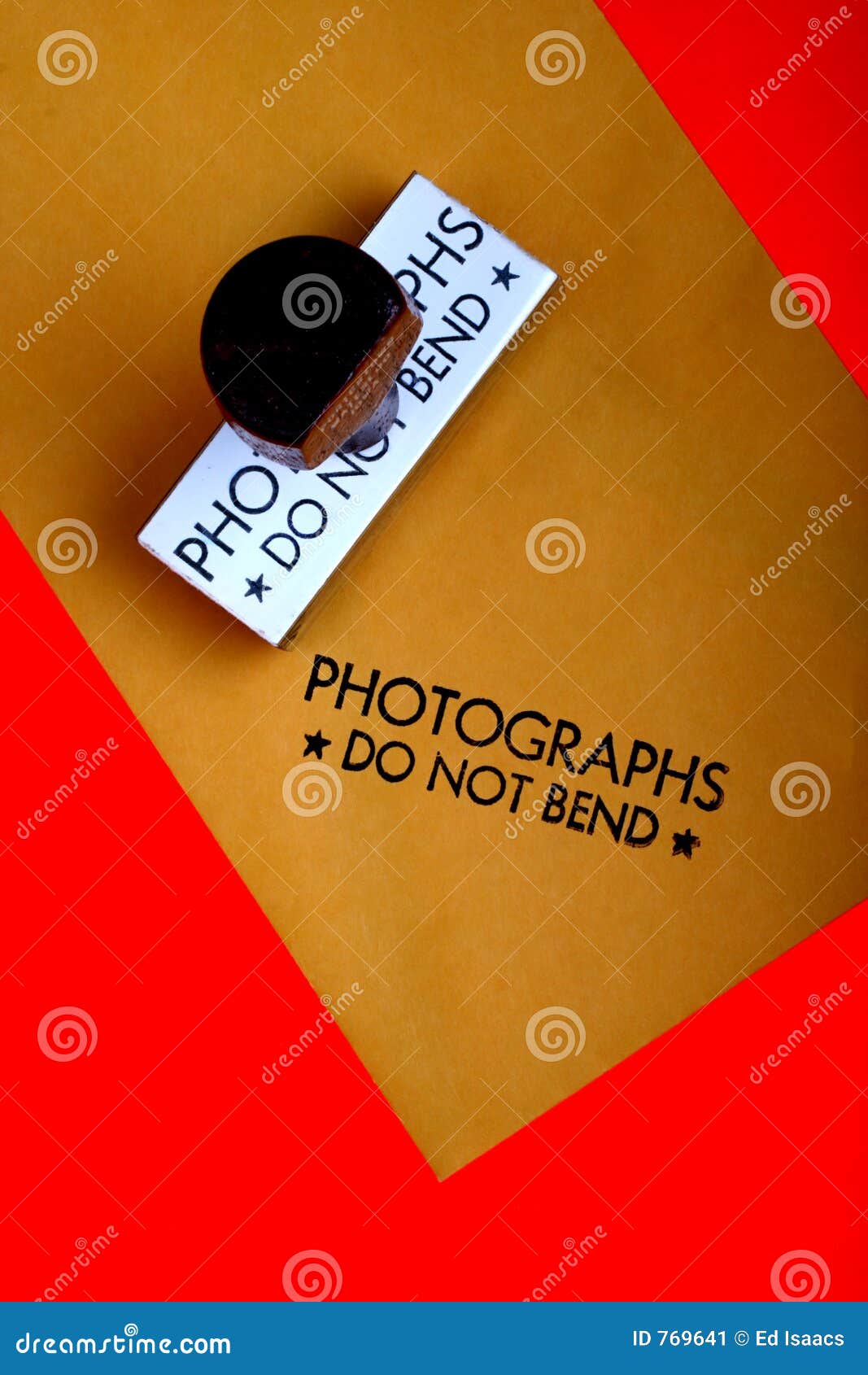 Do Not Bend Stamp Stock Photo | CartoonDealer.com #11898294