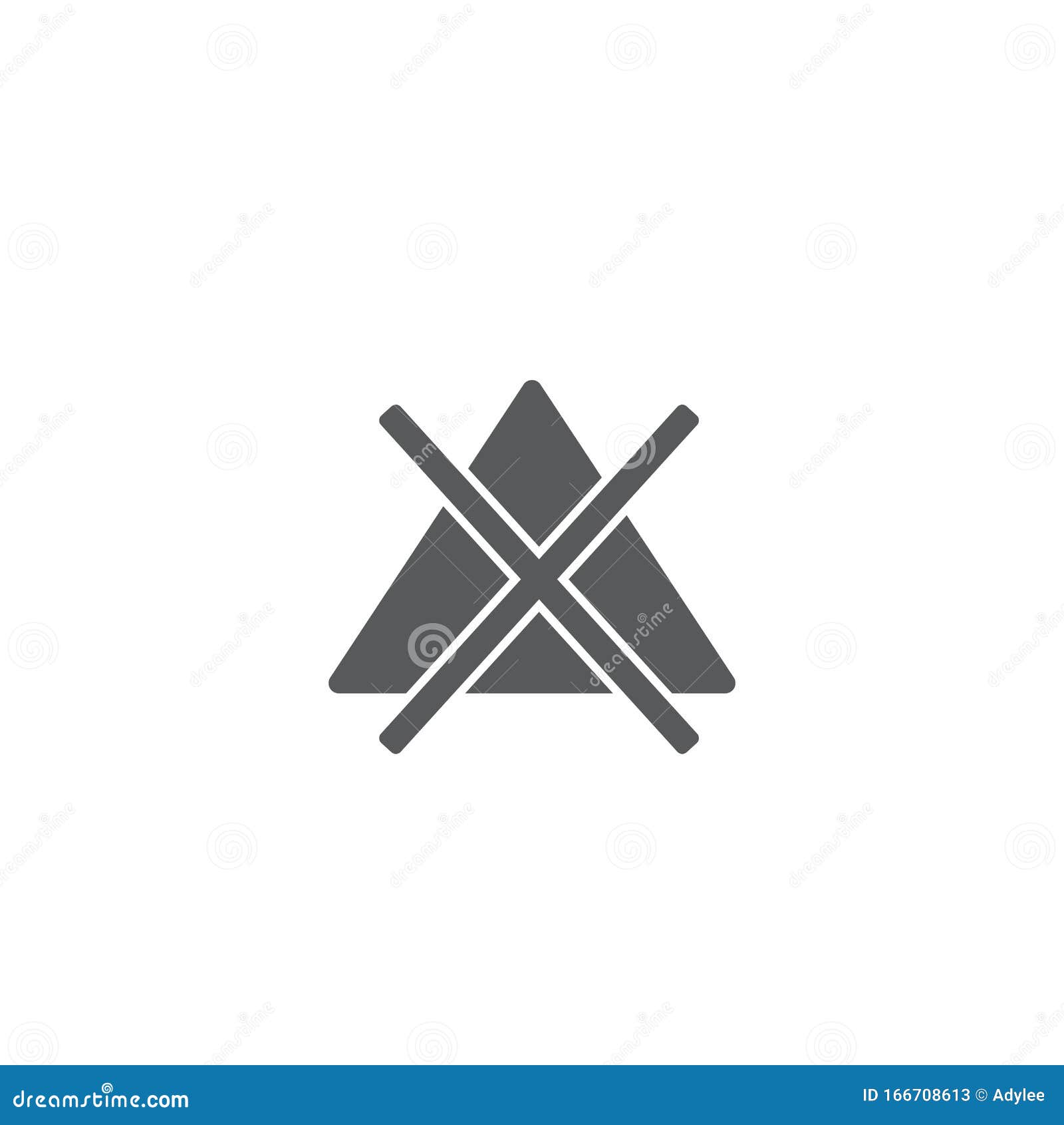 Do Not Bleach, Wash Machine Sign Vector Icon Symbol Isolated On White ...