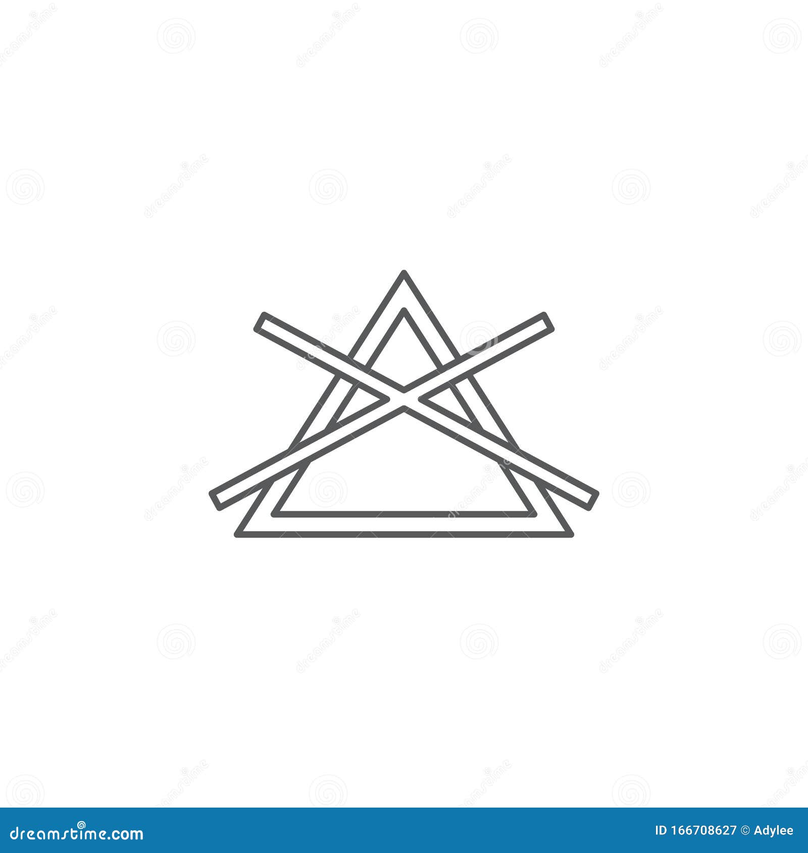 Do Not Bleach, Wash Machine Sign Sticker Isolated On Gray Background ...