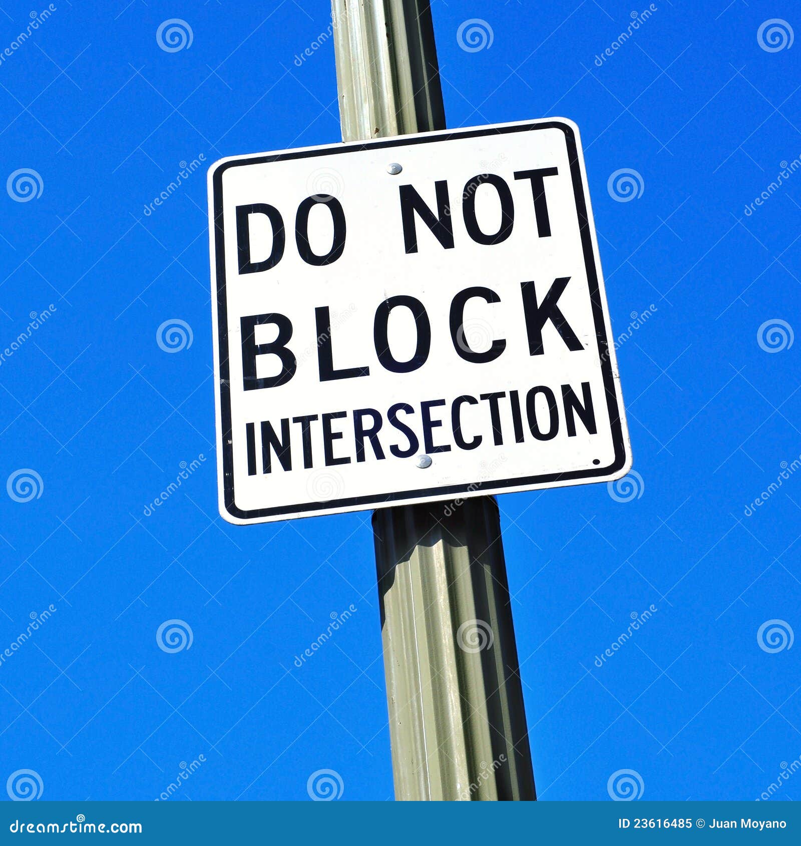Do Not Block Intersection Sign Stock Image - Image of restriction ... Do Not Block Intersection Sign Stock Image - Image of restriction ...