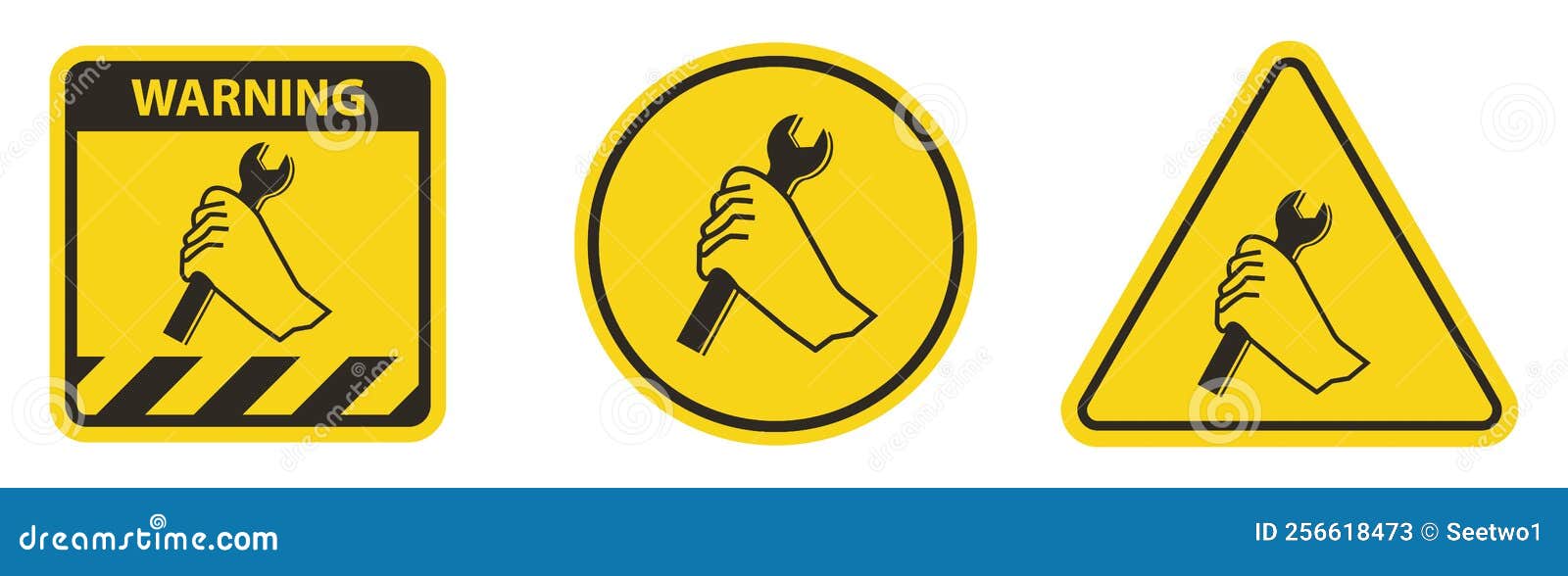 Do Not Carry Out Maintenance Work on Running Machinery Stock Vector ... Do Not Carry Out Maintenance Work on Running Machinery Stock Vector ...