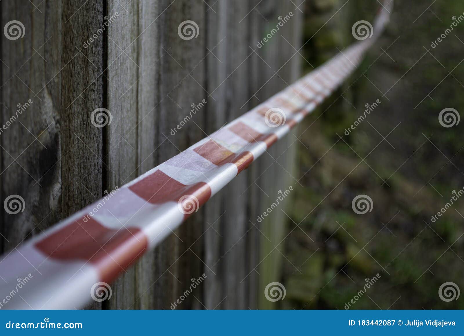 Do Not Cross Line Tape. Red and White Caution Line Stock Image - Image ... Do Not Cross Line Tape. Red and White Caution Line Stock Image - Image ...