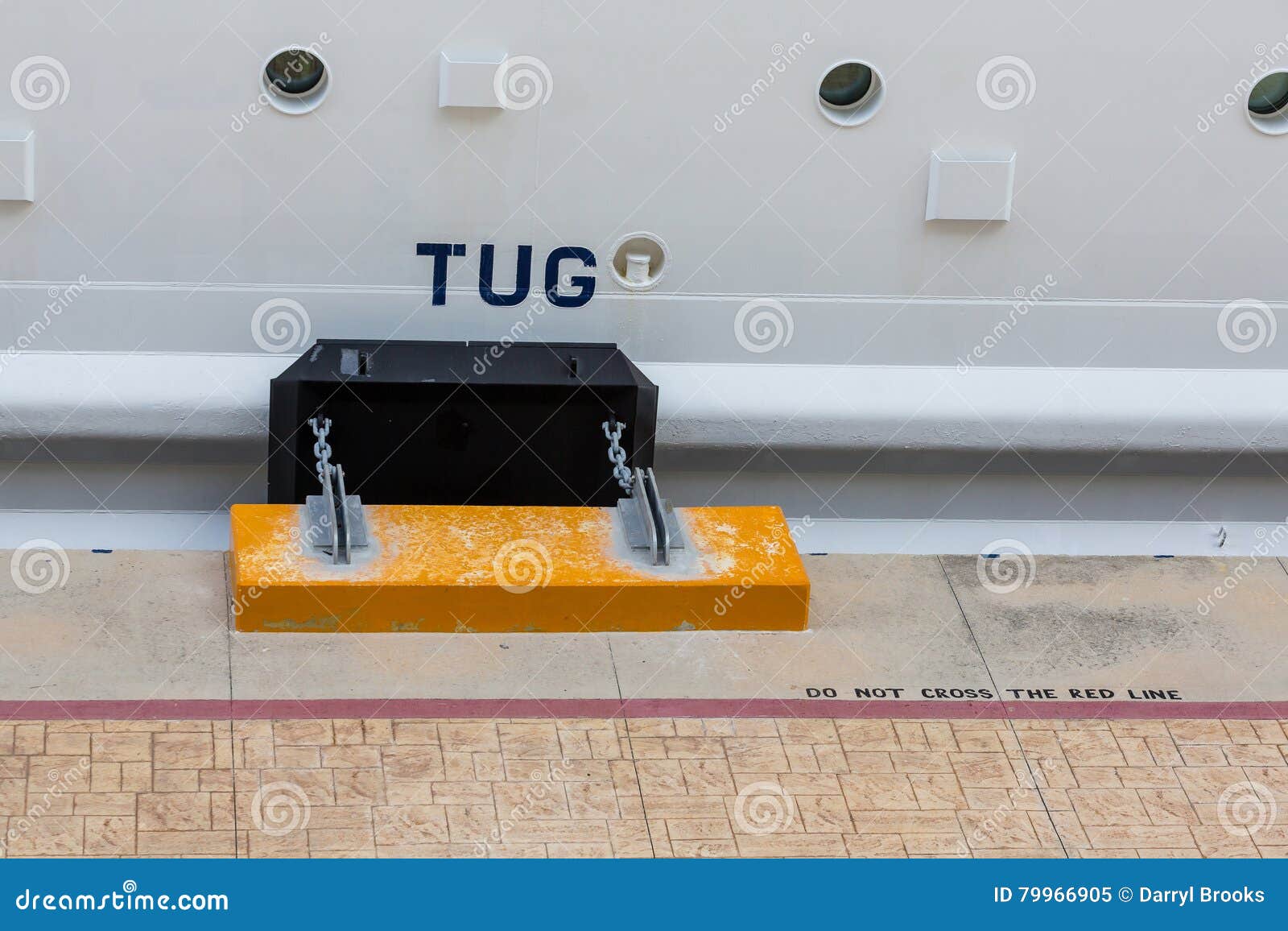 Do Not Cross Red Line and Tug Stock Image - Image of restricted, line ...