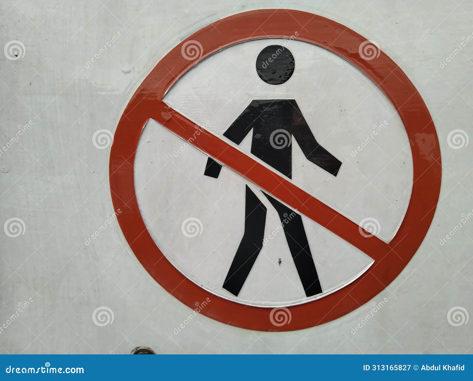 Do Not Cross stock image. Image of choose, change, youth - 313165827