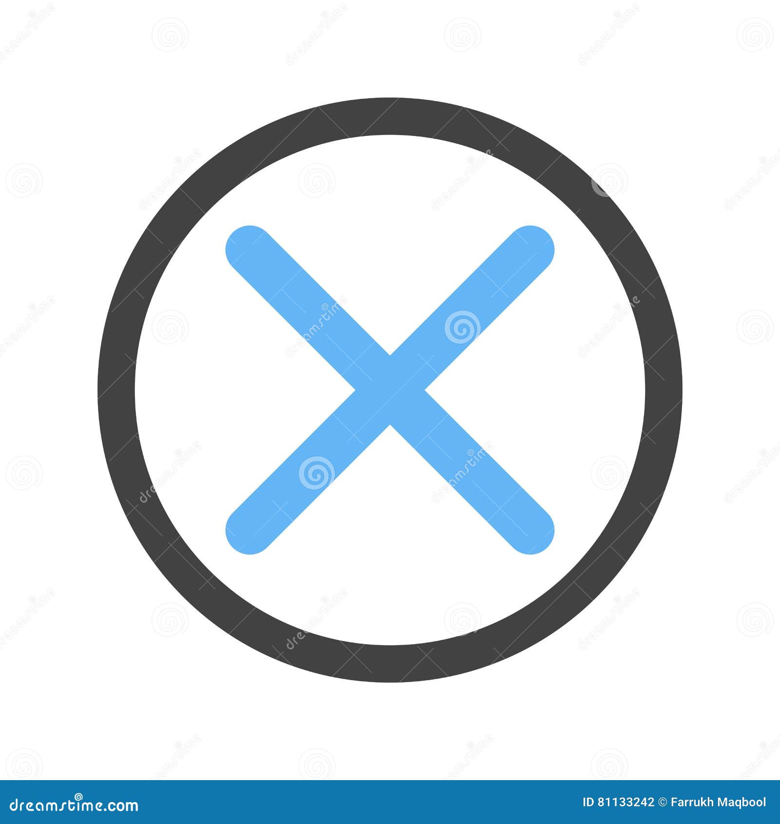 Do Not Cross stock vector. Illustration of crime, safety - 81133242