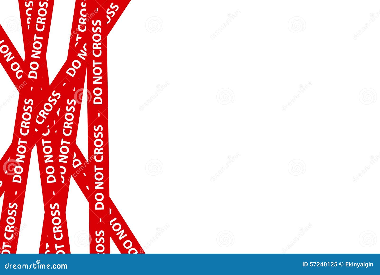 Do Not Cross Tape stock image. Image of guard, copy, attention - 57240125