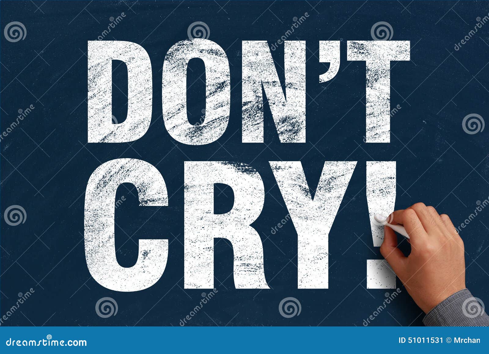 Do Not Cry stock image. Image of meaning, negative, notepaper - 51011531