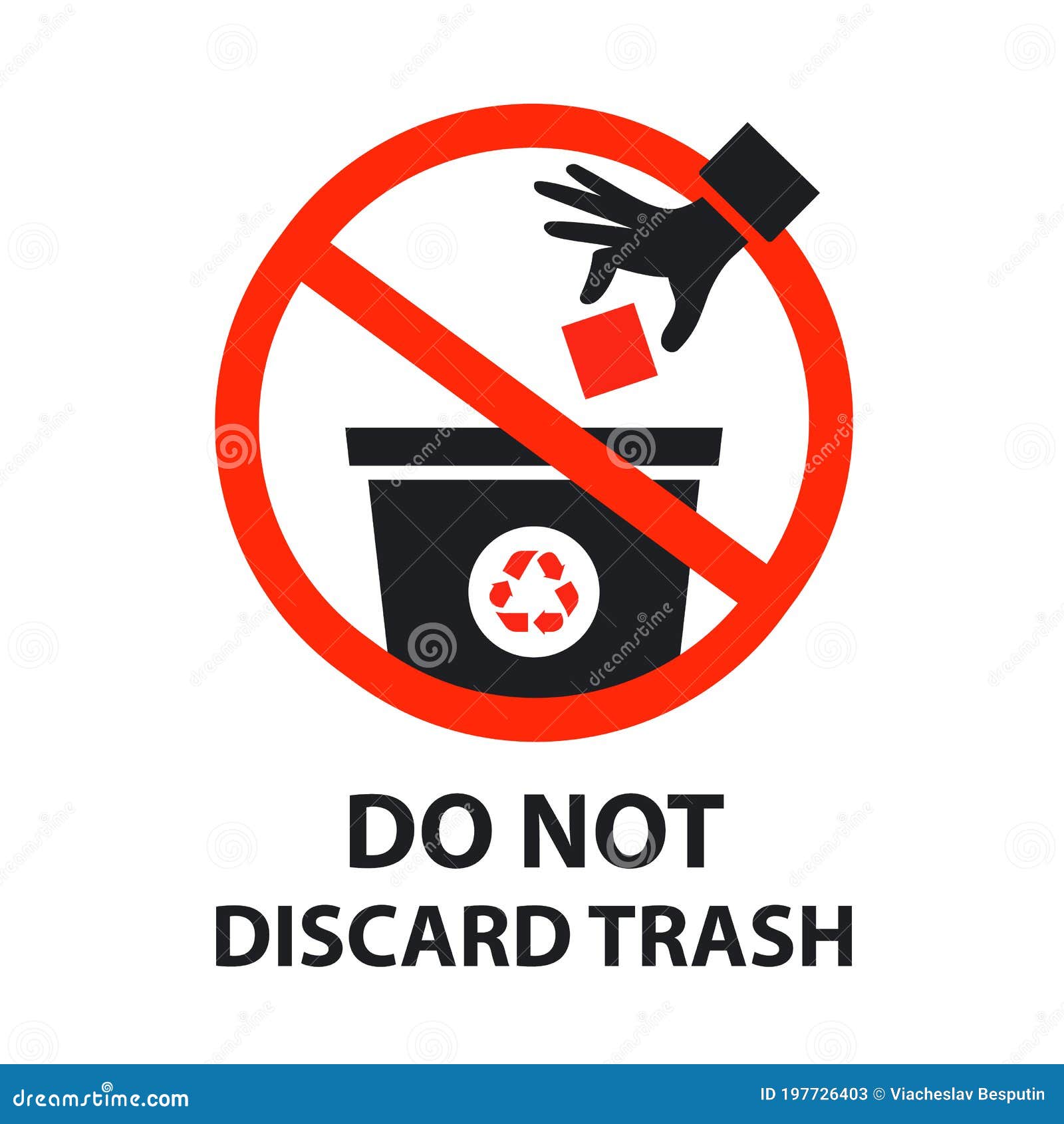 Discard Trash Icon. Element Of Arrow And Object Icon For Mobile Concept ...