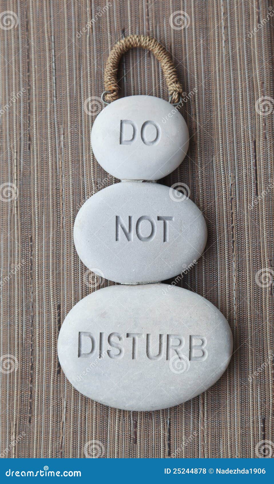 Do not disturb sign stock photo. Image of brown, security - 25244878