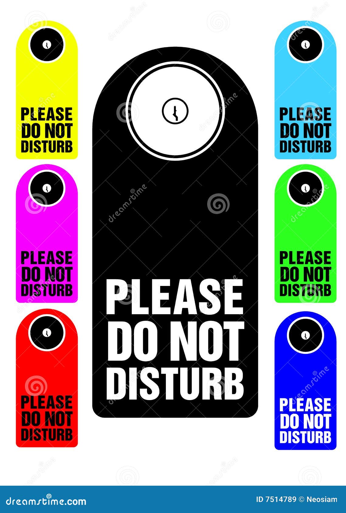 DO NOT DISTURB Sign And PLEASE TIDY MY ROOM Sign. Room Cleaning ...