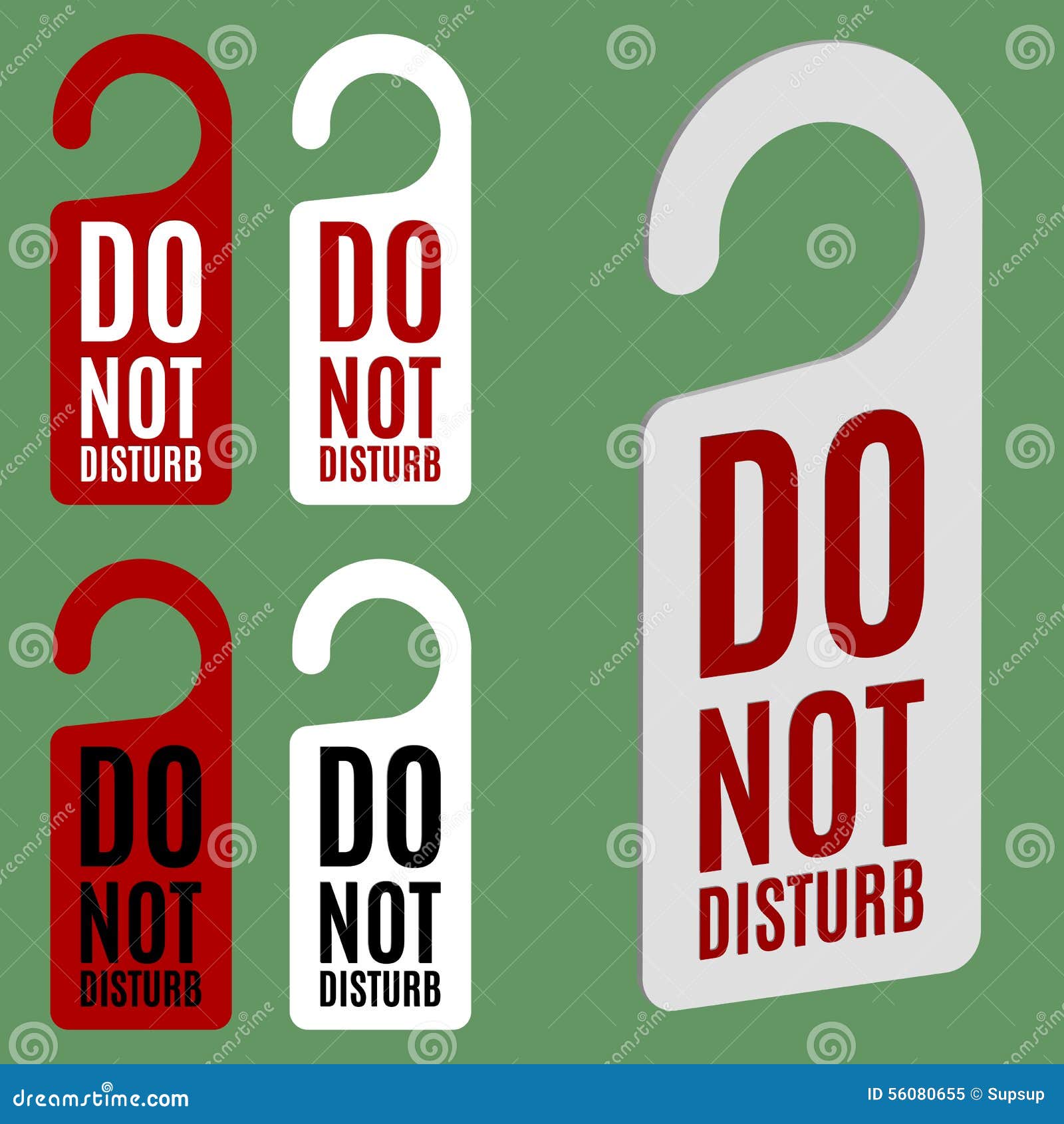 Do not disturb sign stock vector. Illustration of disturbance - 56080655