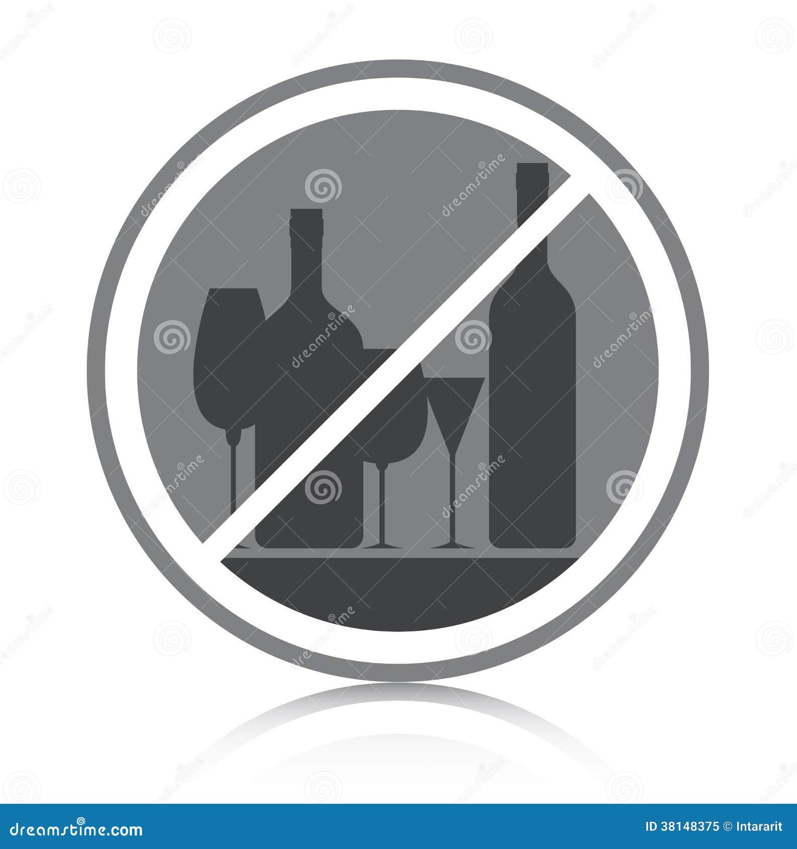 Do not drink alcohol stock vector. Illustration of death - 38148375