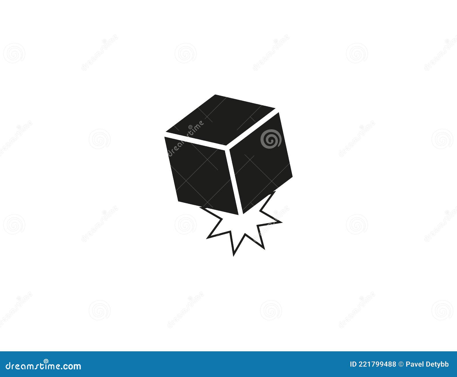 Do Not Drop Symbol, Sign. Vector Illustration Stock Vector ...