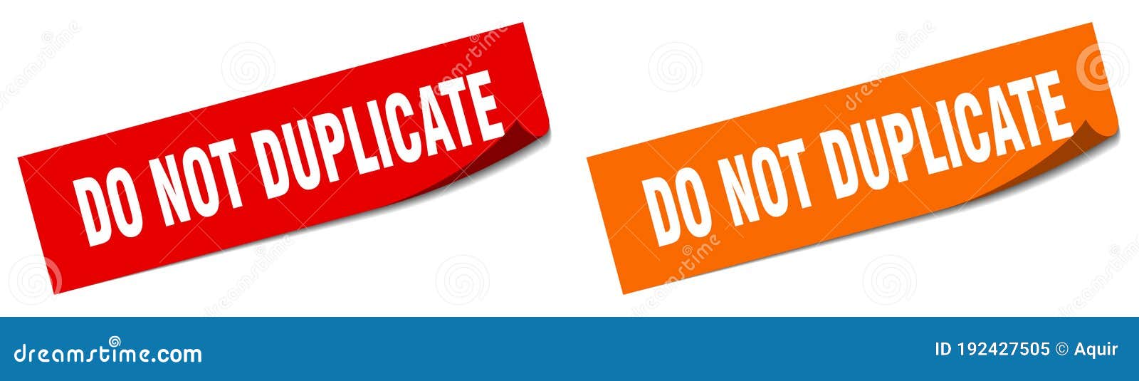 Duplicate Sticker. Duplicate Sign On Transparent Background Vector ...