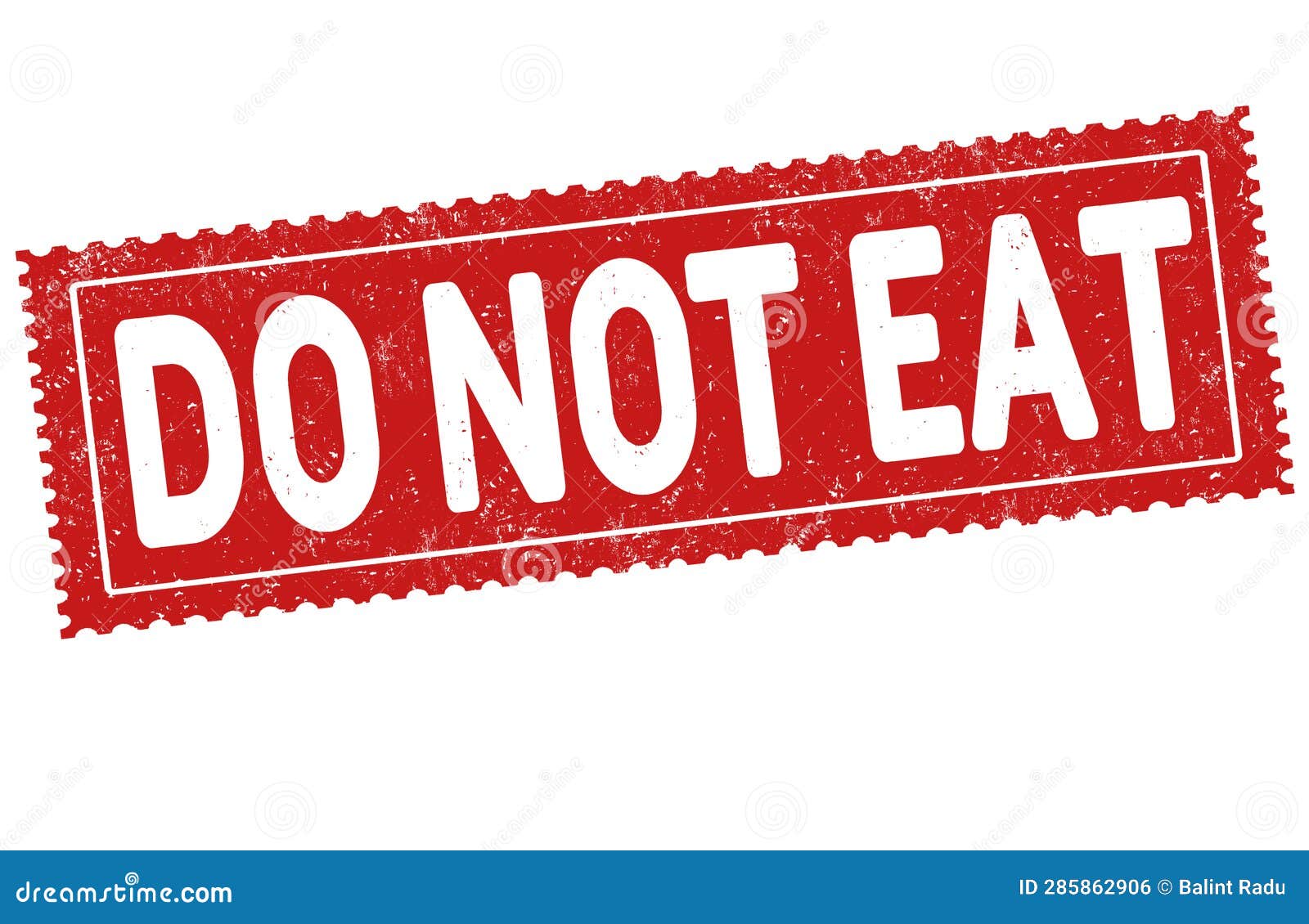 Do Not Eat Grunge Rubber Stamp Stock Vector - Illustration of graphic ...