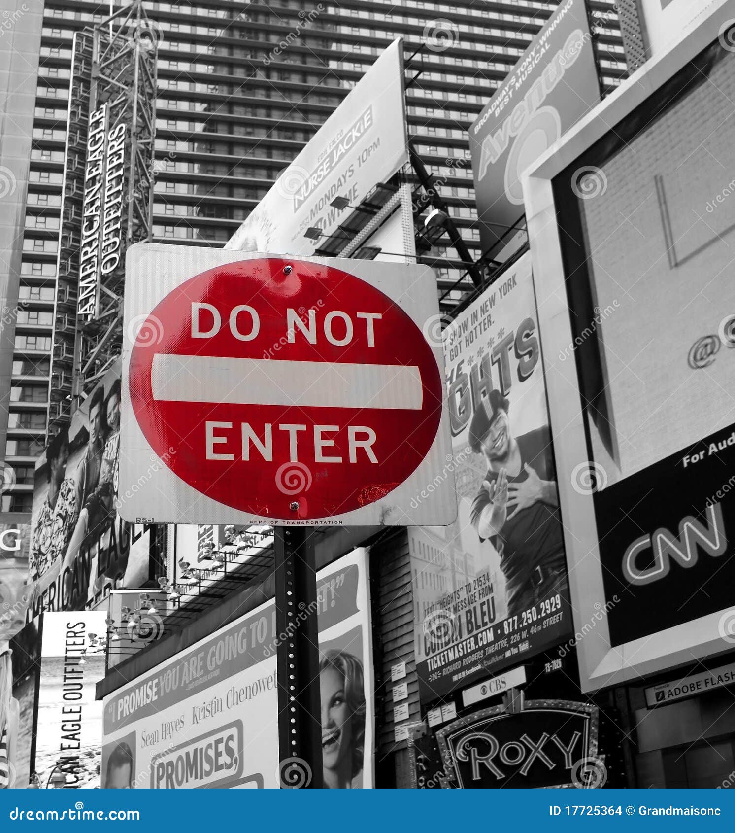 DO NOT ENTER Sign And ONE WAY Sign Editorial Photo | CartoonDealer.com ...