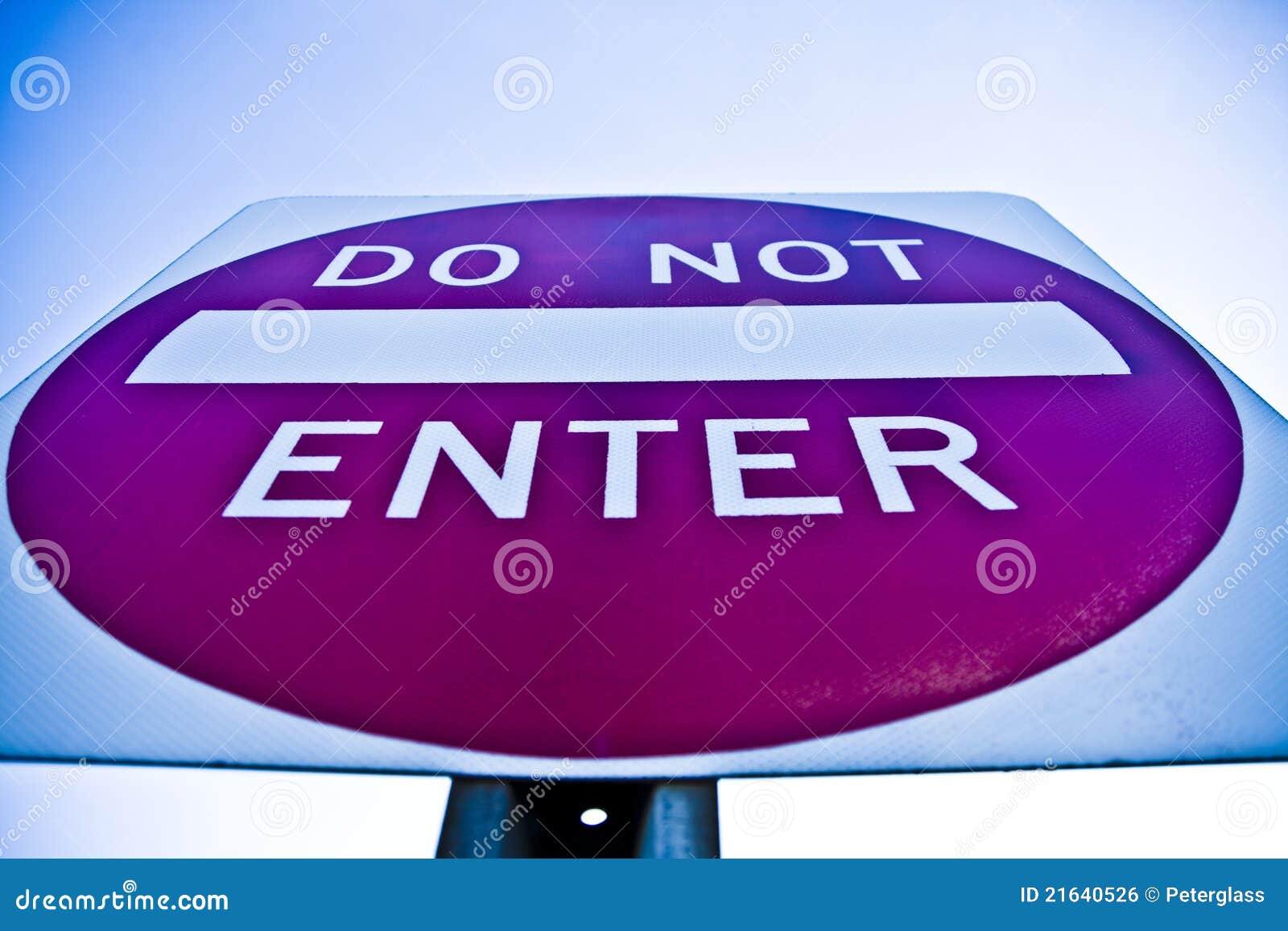 Do Not Enter Sign. Stock Photography | CartoonDealer.com #21640526
