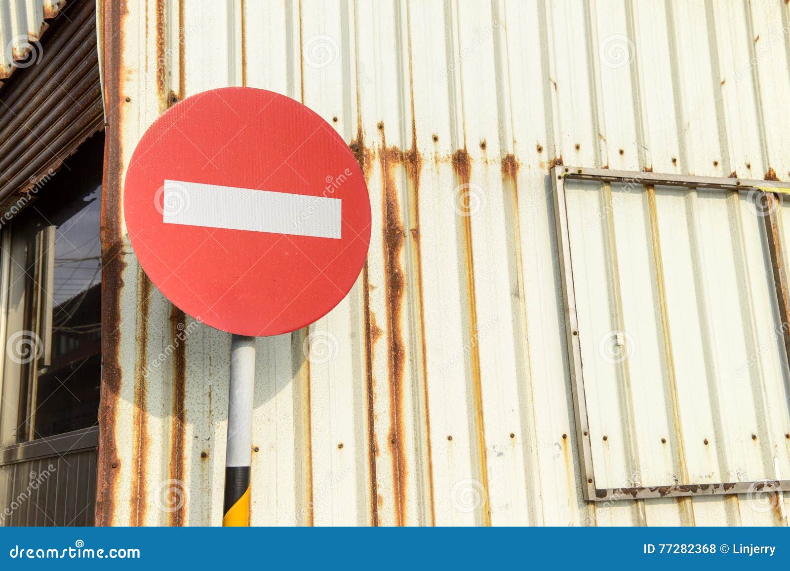 Do not enter sign stock photo. Image of regulation, detail - 77282368