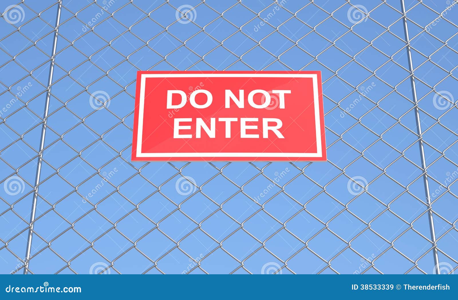 Do Not Enter Sign Guide Information Banner Cartoon Vector ...