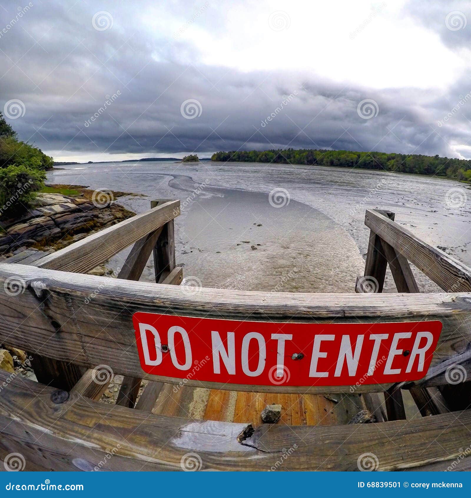 Do not enter stock image. Image of coastal, warning, tidal - 68839501