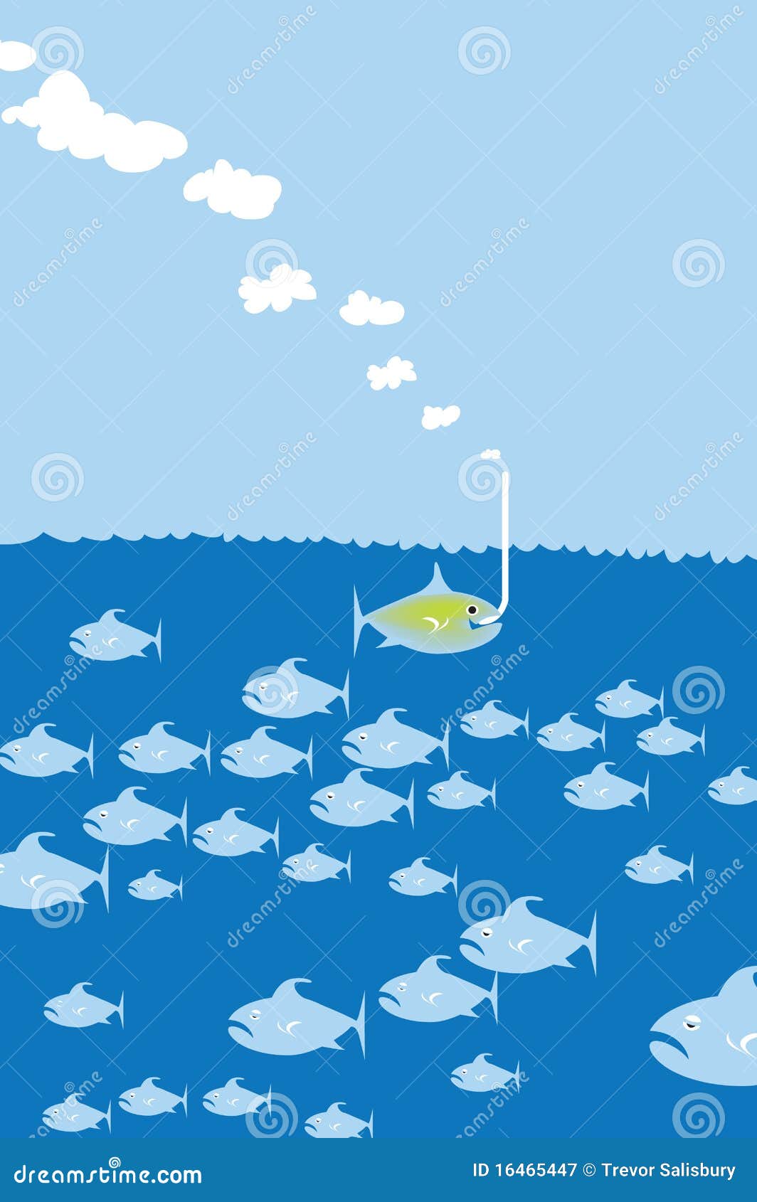 Do not follow stock illustration. Illustration of concept - 16465447