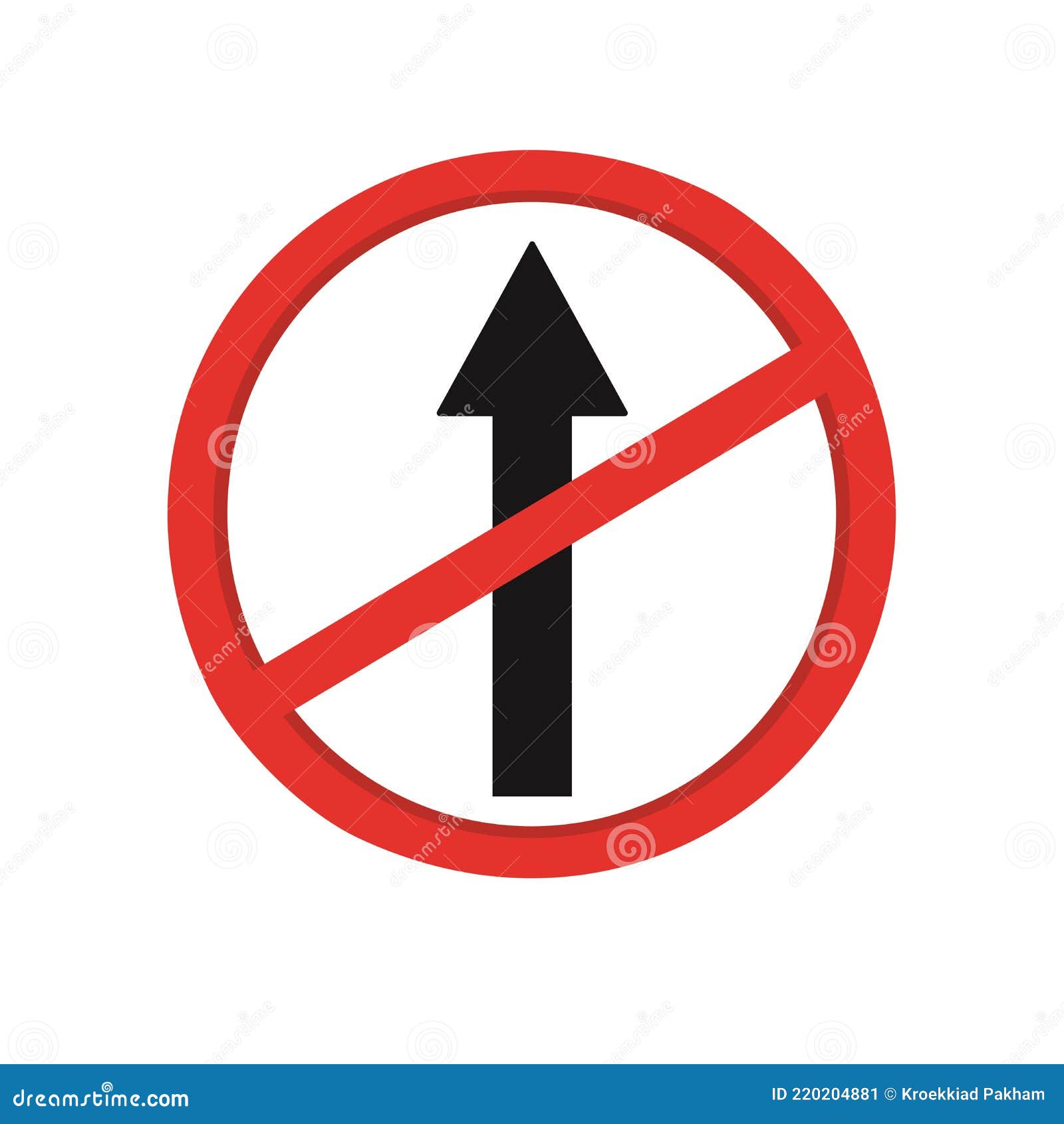 Do not go straight stock vector. Illustration of city - 220204881