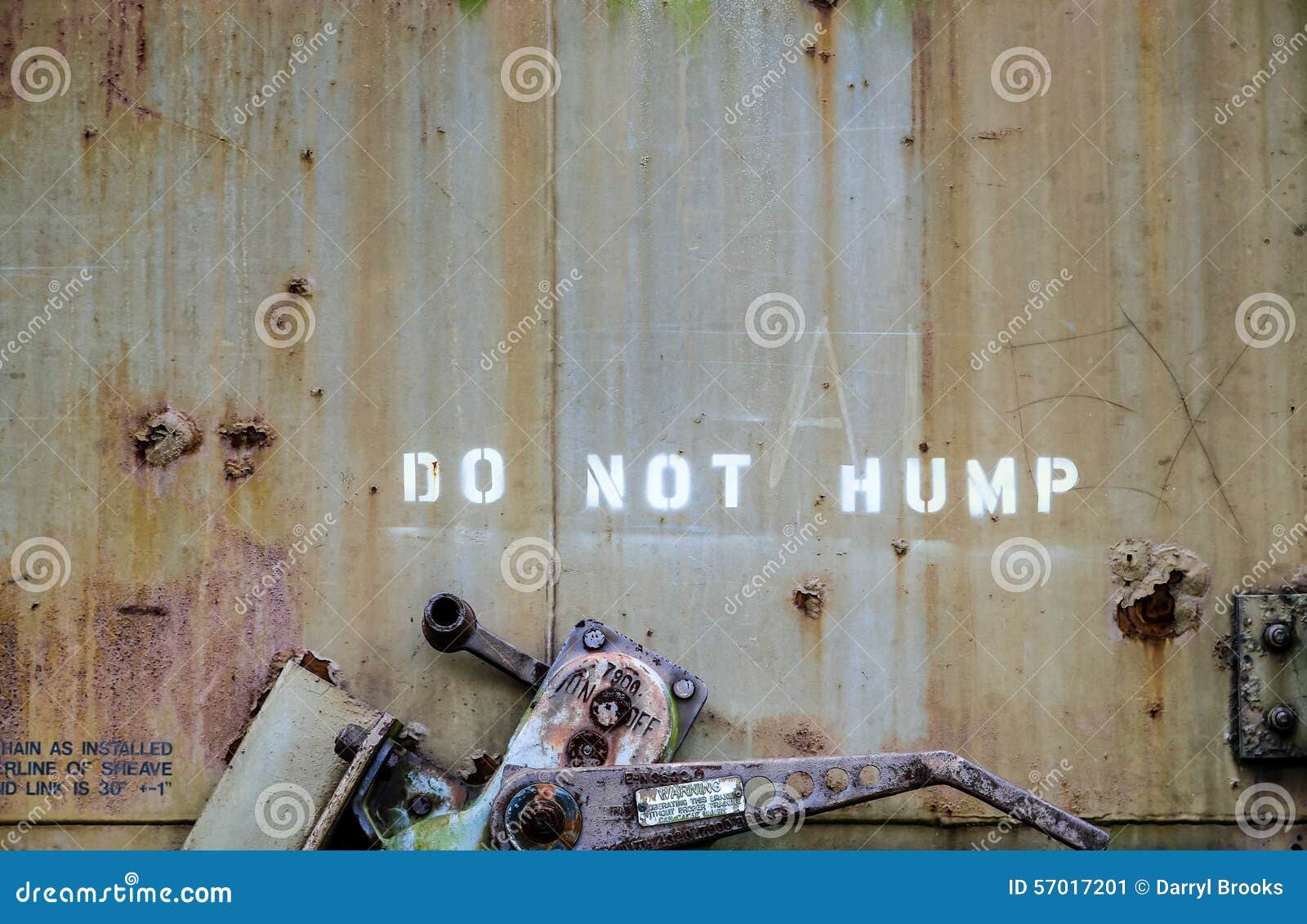 Do Not Hump stock image. Image of abandoned, grunge, retro - 57017201