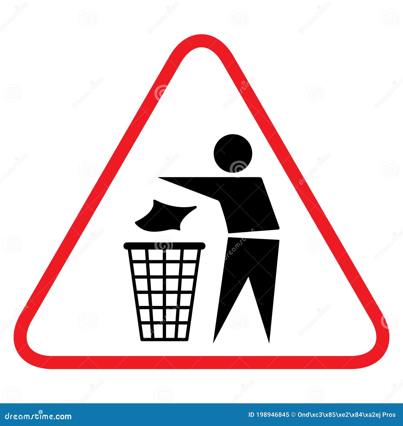 Tidy Man Symbol, Do Not Litter Icon, Keep Clean, Dispose Of Carefully ...