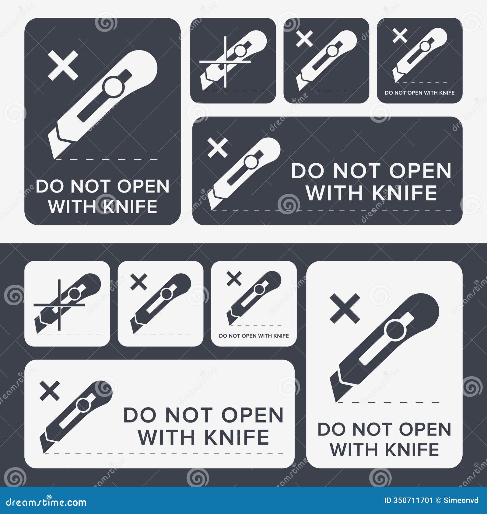 Do Not Open with Knife. Protective Packaging Instruction. Packaging ...