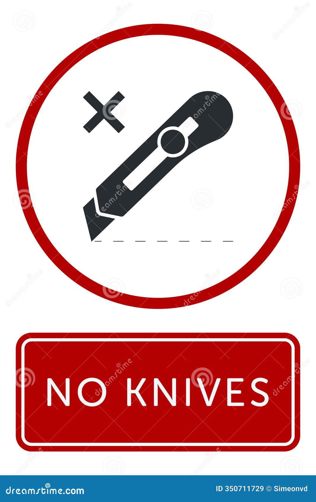 Do Not Open With Knife On White Background. Do Not Use Cutter Knife ...