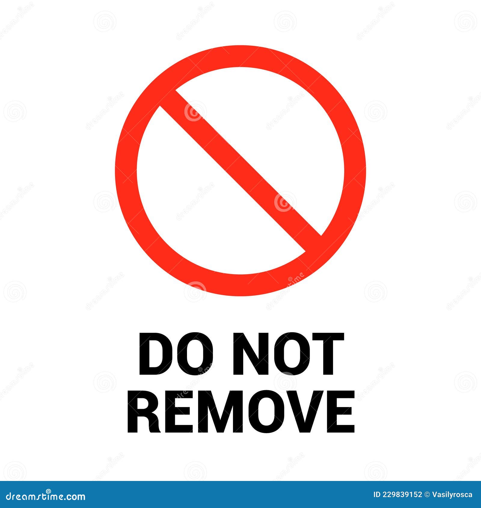 Do Not Remove Plug Symbol Sign, Vector Illustration, Isolate On White ...