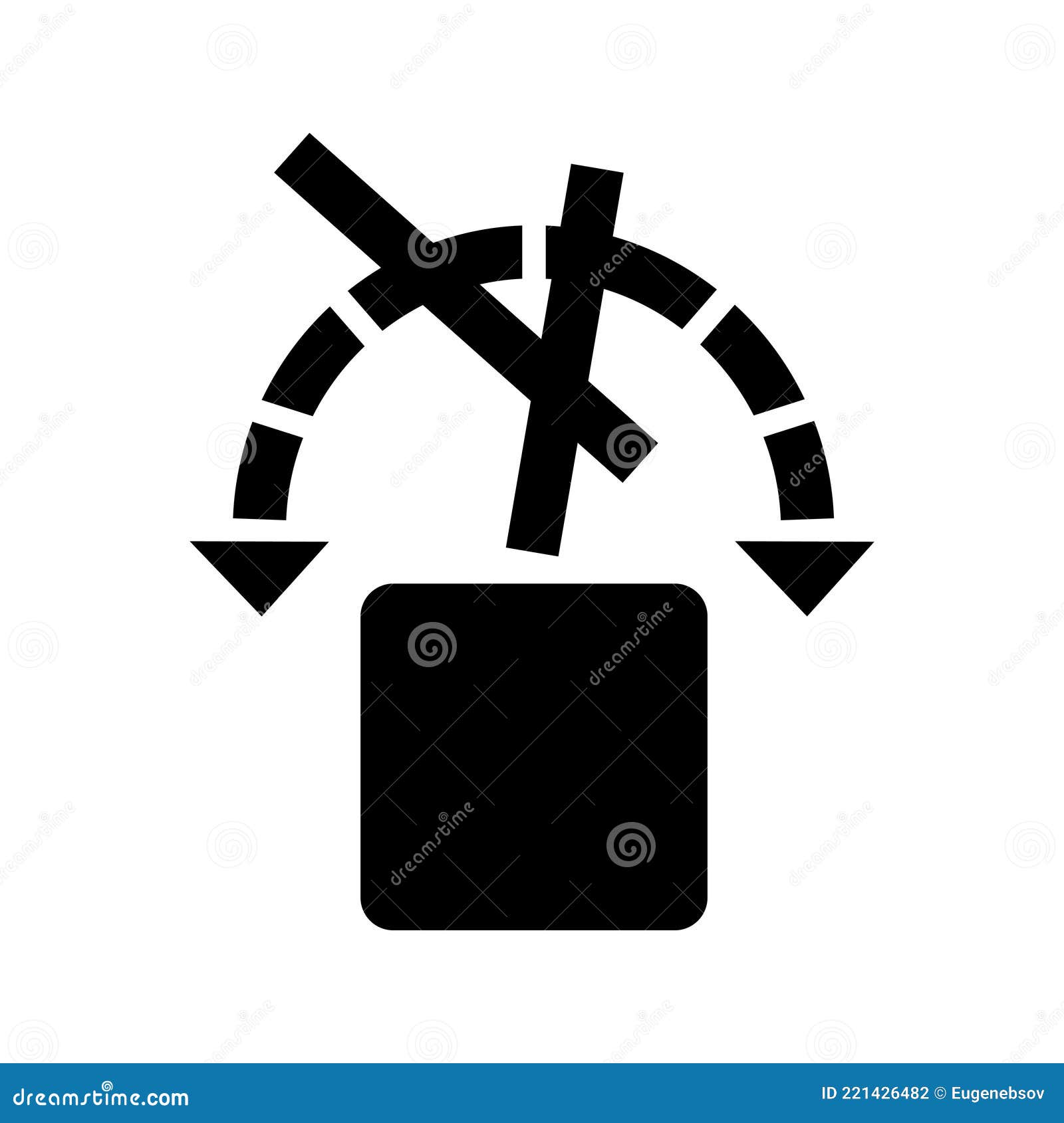 Do Not Roll Simple Icon on Product Packaging and Box Stock Vector ...