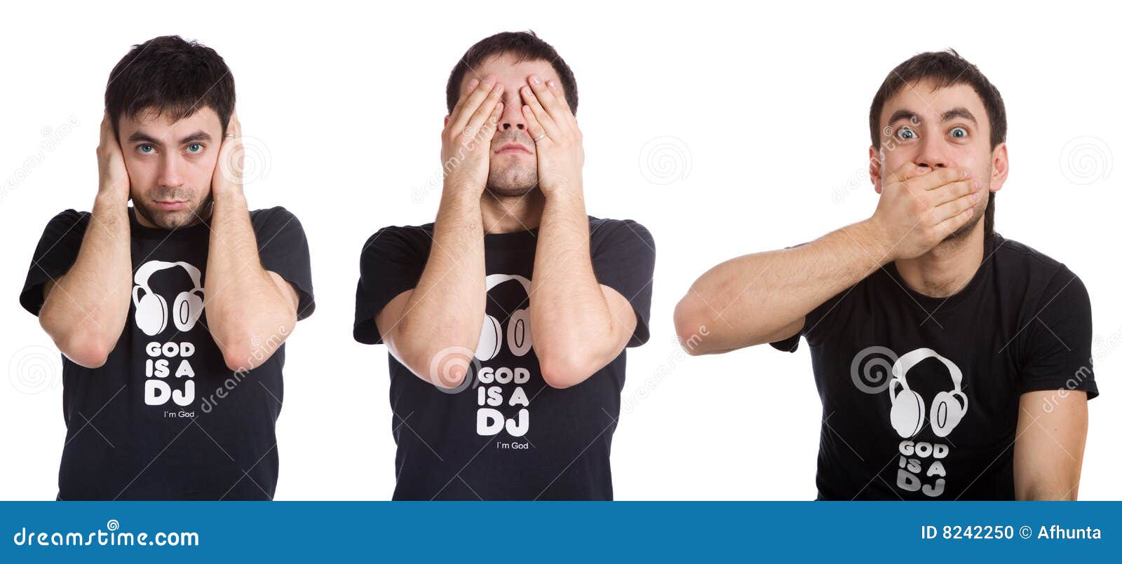 Do Not See it, Hear Nothing, Nothing To Say Stock Photo - Image of ...