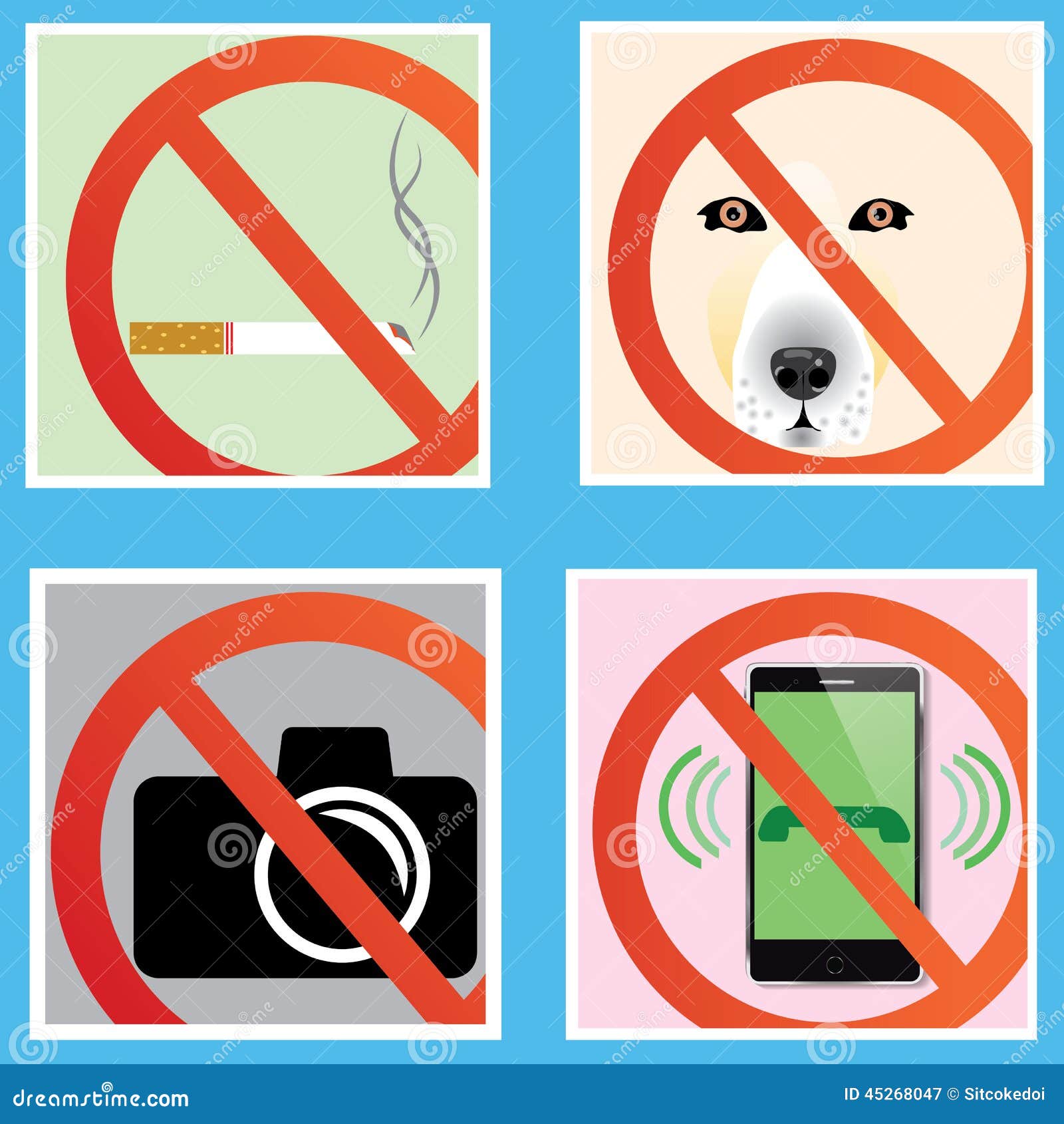 Do not sign stock vector. Illustration of pictograph - 45268047