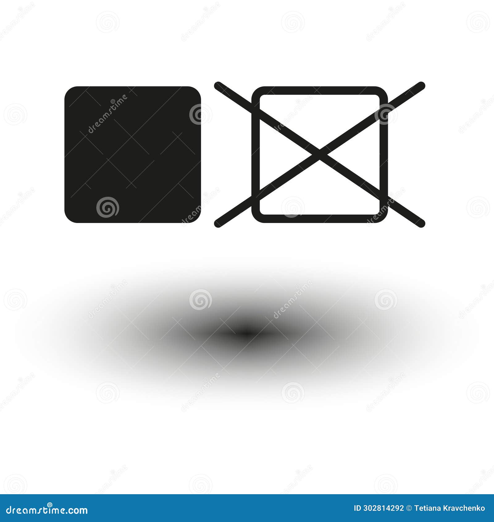 DO NOT STACK Packaging Symbol On A Corrugated Cardboard Box. For Use On ...