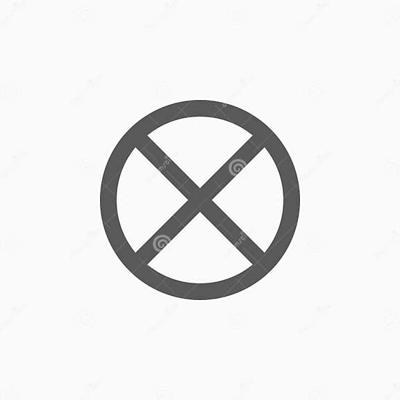 Do Not Stop Icon, Prohibit, Forbidden Stock Vector - Illustration of ...