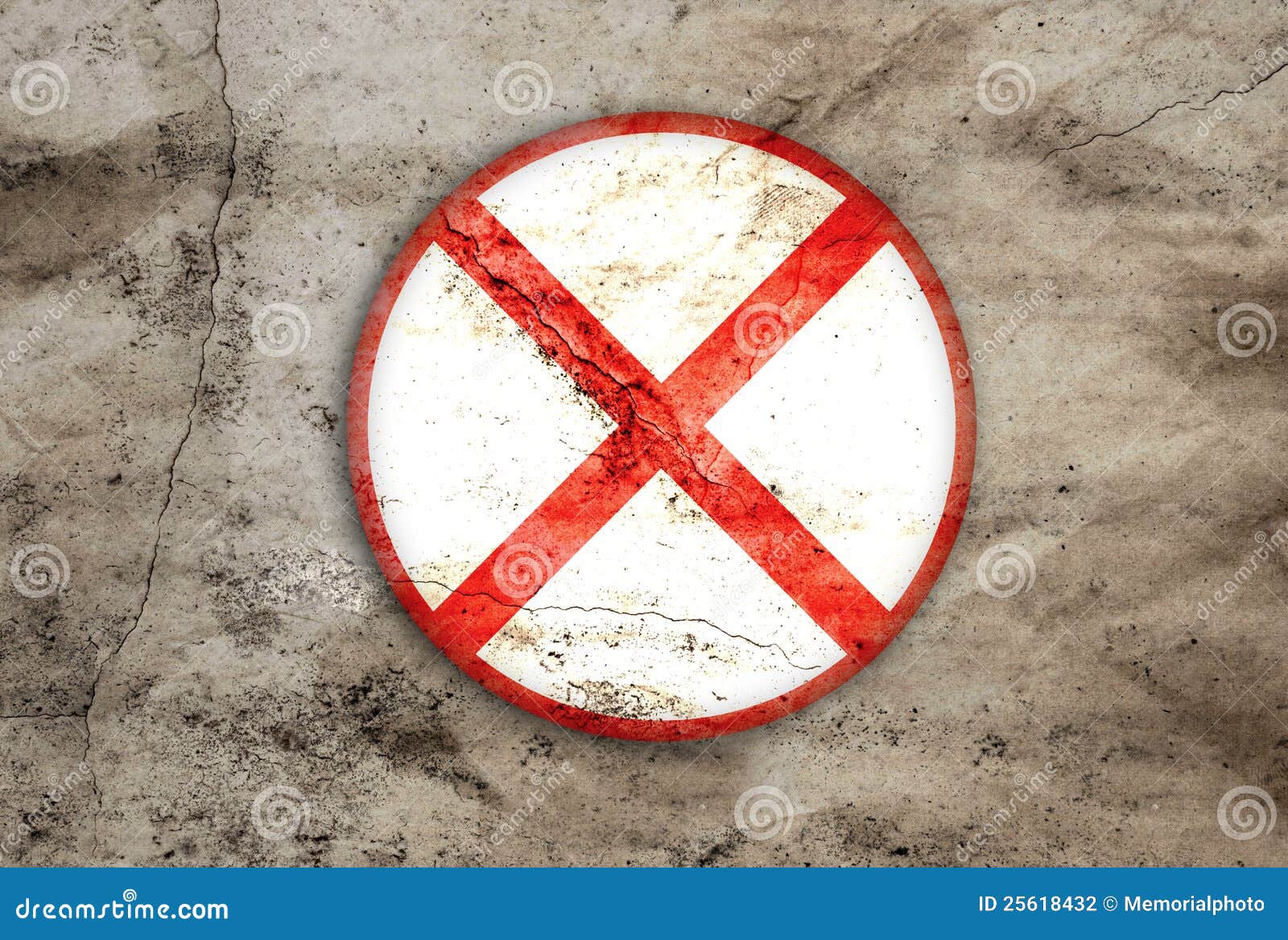 Do not stop rusty sign stock illustration. Illustration of border ...