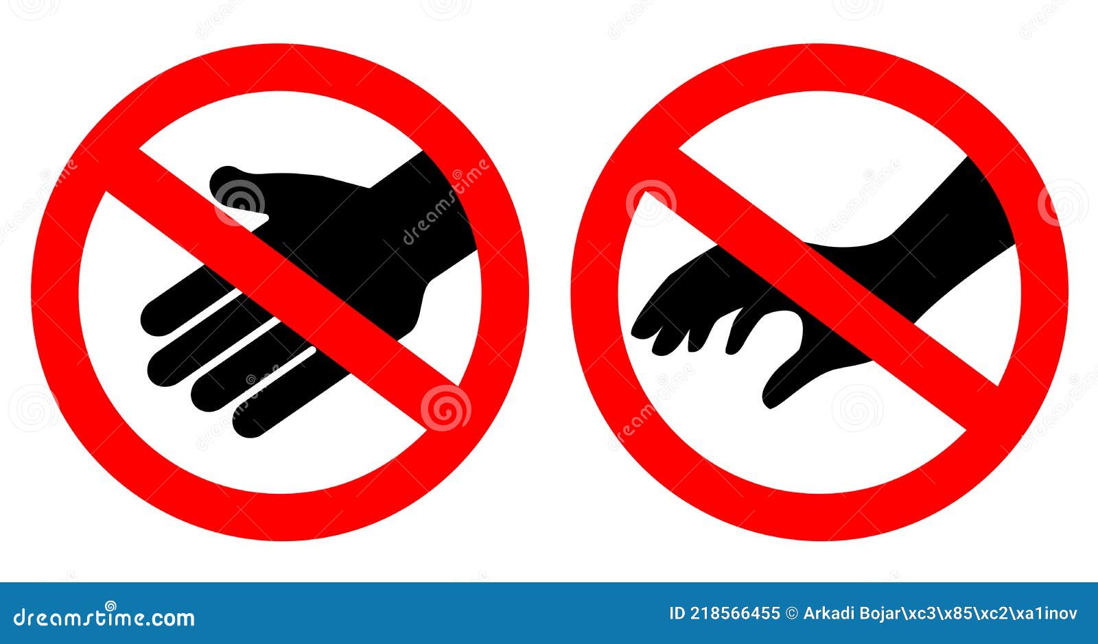 Do Not Touch Eye Vector. Stop Sign For Hand. Coronovirus, Flu, Eye ...