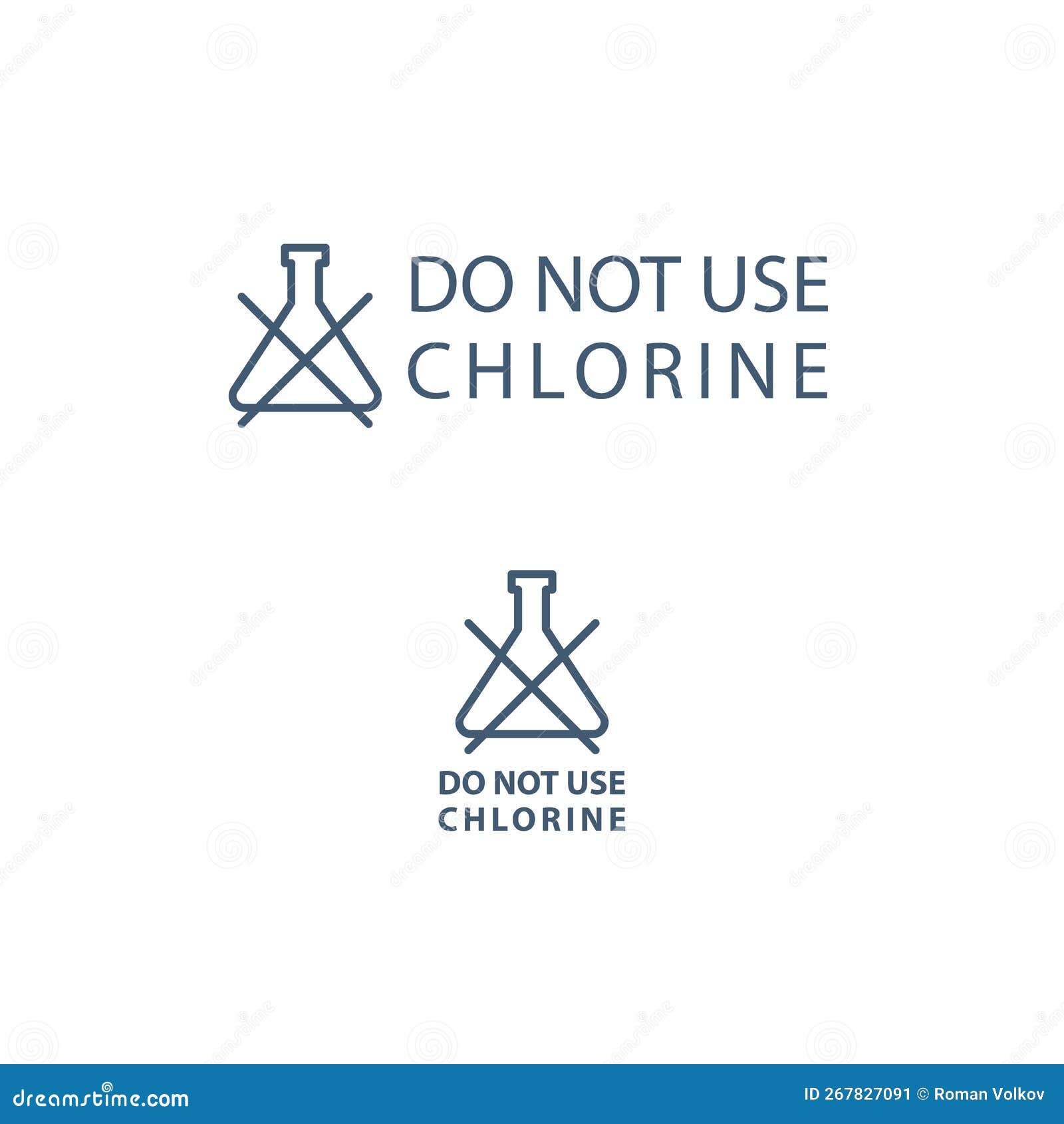 Chlorine Symbol. Chemical Element Of The Periodic Table. Vector Stock ...