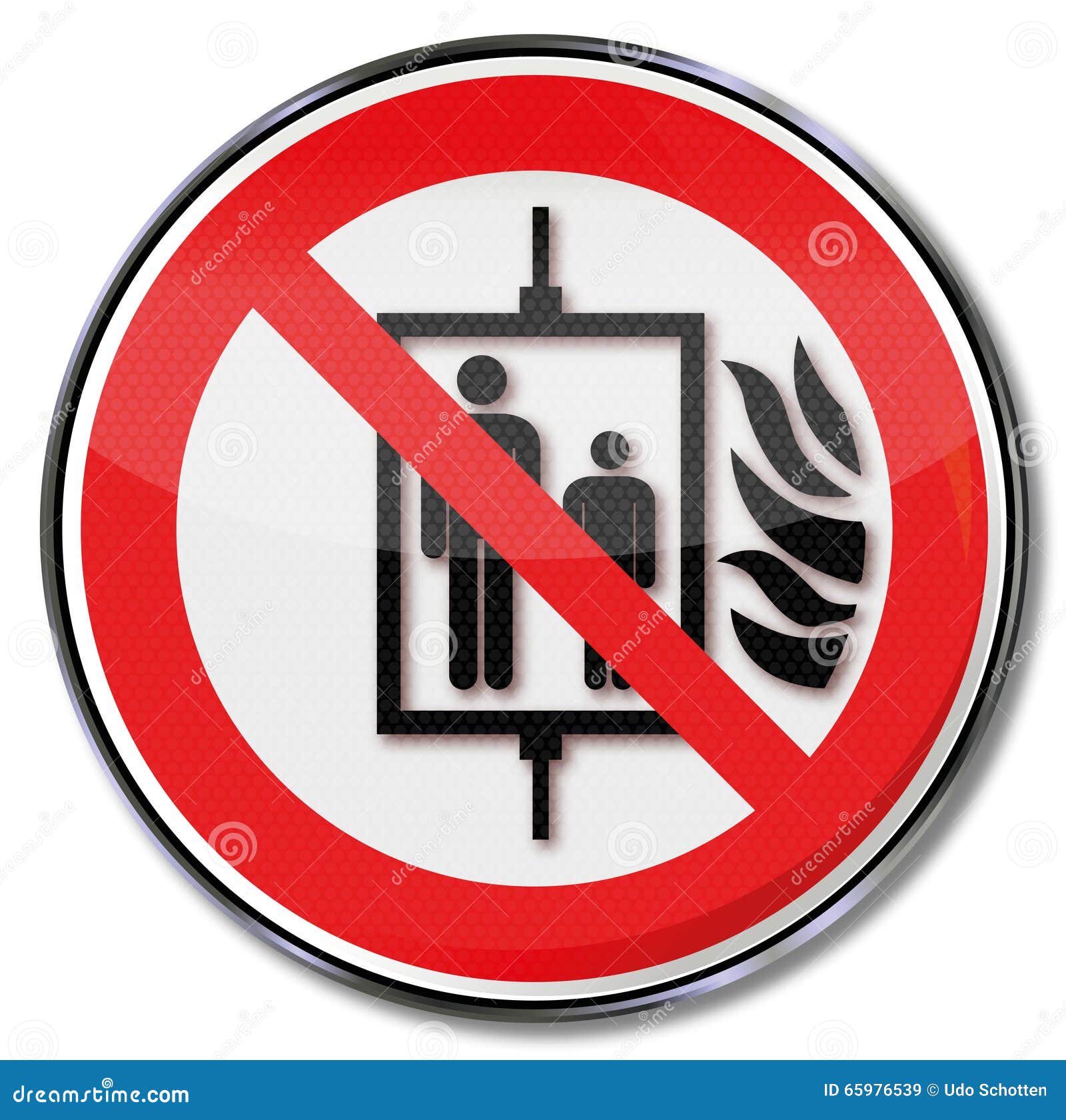 Do Not Use Elevator in Case of Fire Stock Vector - Illustration of ... Do Not Use Elevator in Case of Fire Stock Vector - Illustration of ...