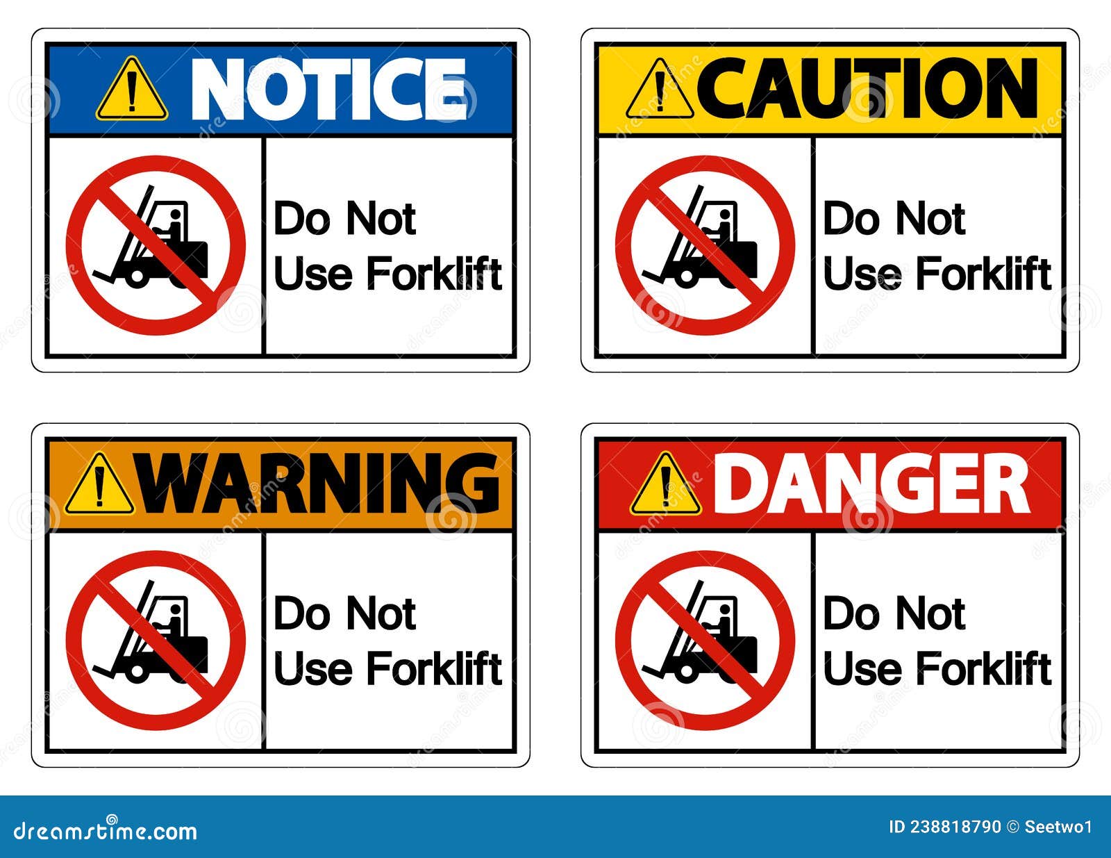 Use Forklift Sign. Packaging Symbol. Cargo Shipping Banner For Box ...