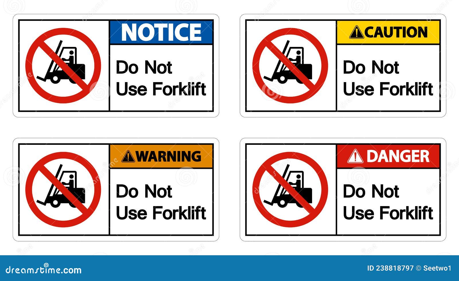 Use Forklift Sign. Packaging Symbol. Cargo Shipping Banner For Box ...