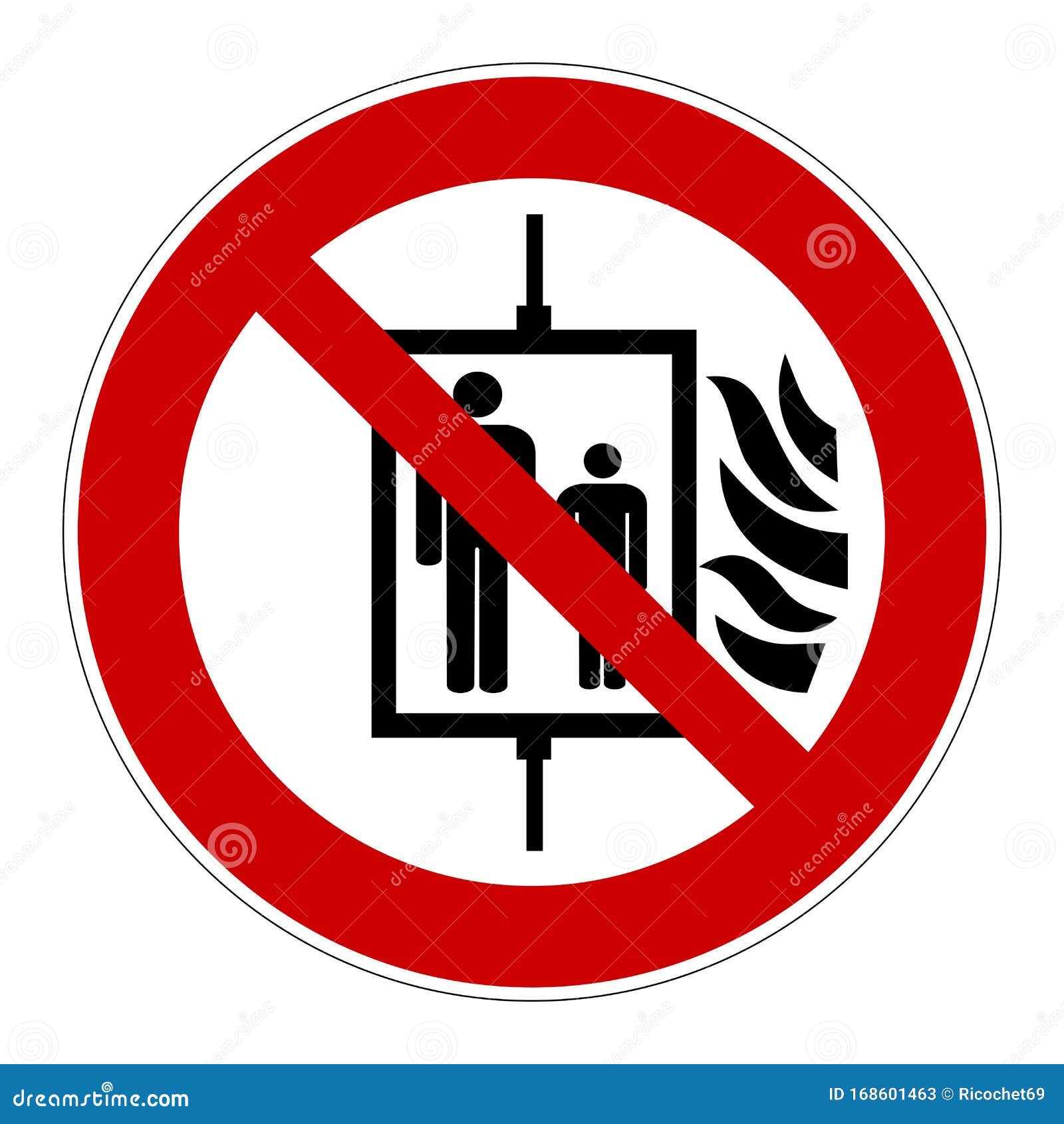 Do Not Use Lift in Case of Fire Sign Stock Illustration - Illustration ... Do Not Use Lift in Case of Fire Sign Stock Illustration - Illustration ...