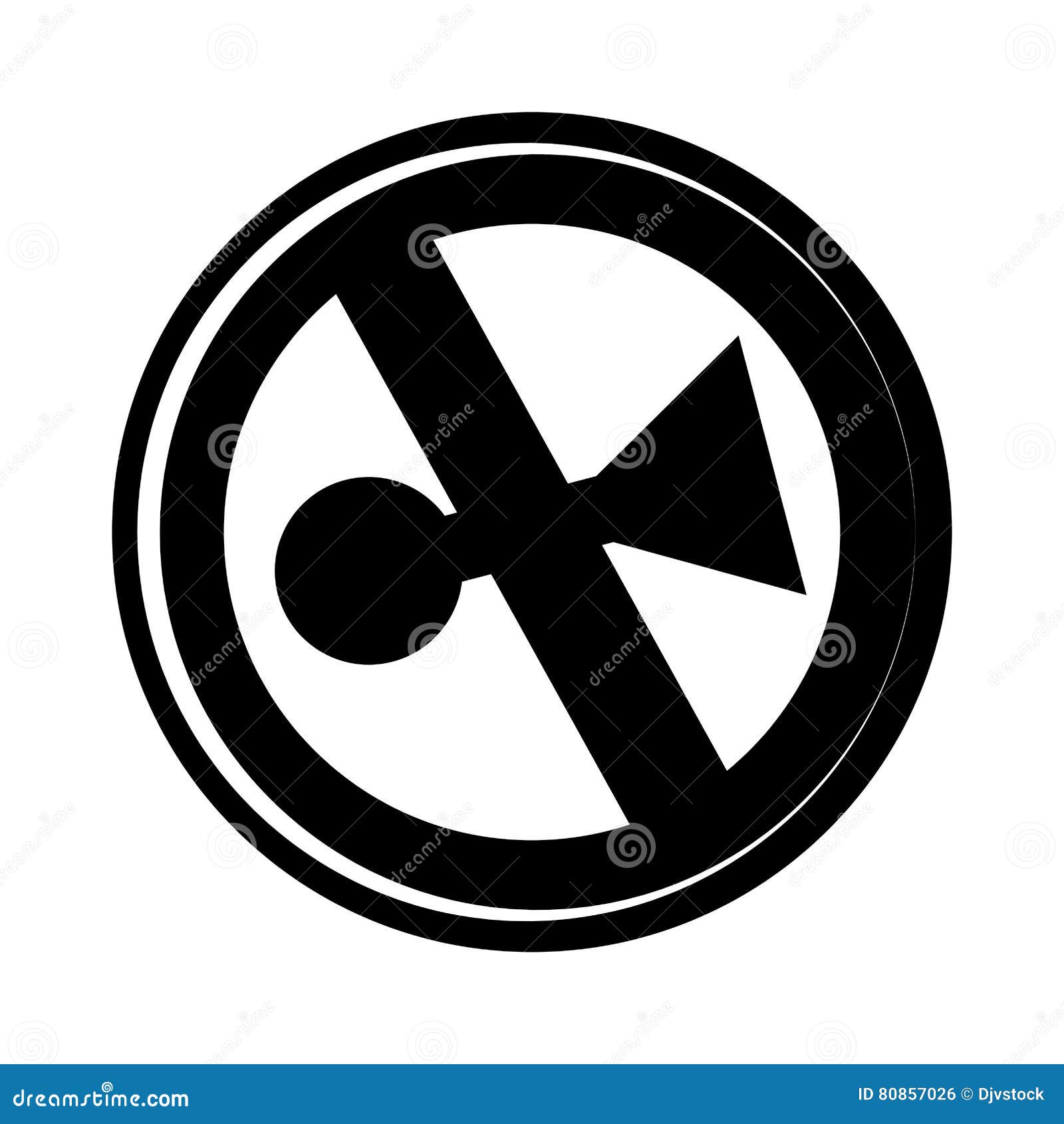 Do Not Whistle Traffic Signal Stock Vector - Illustration of metal ...