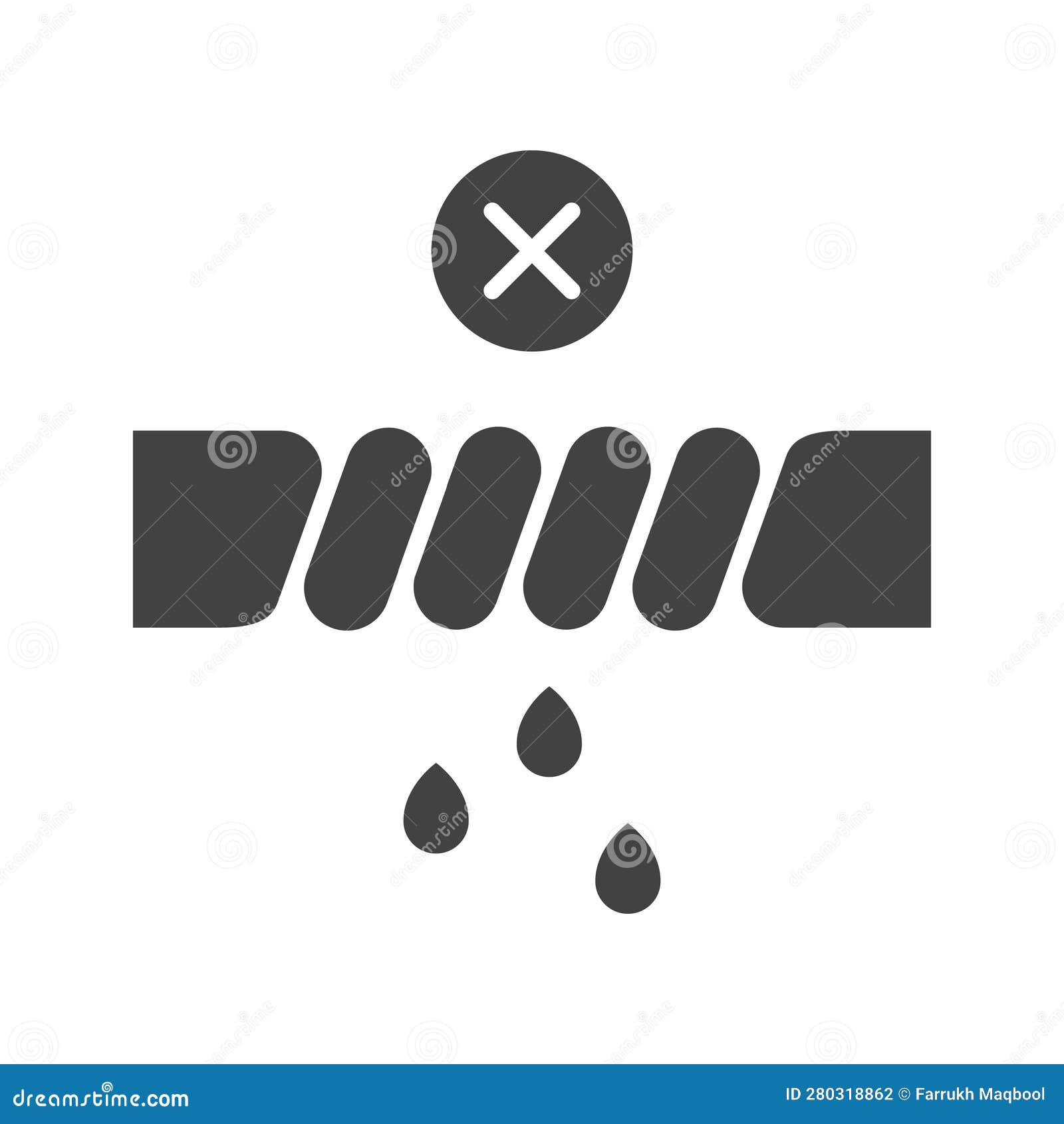 No Wring Icon. Simple Color Vector Elements Of Laundry Icons For Ui And ...