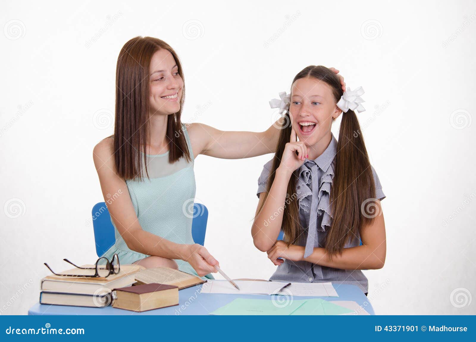 Do Student Have a Great Idea Stock Image - Image of training, class ...