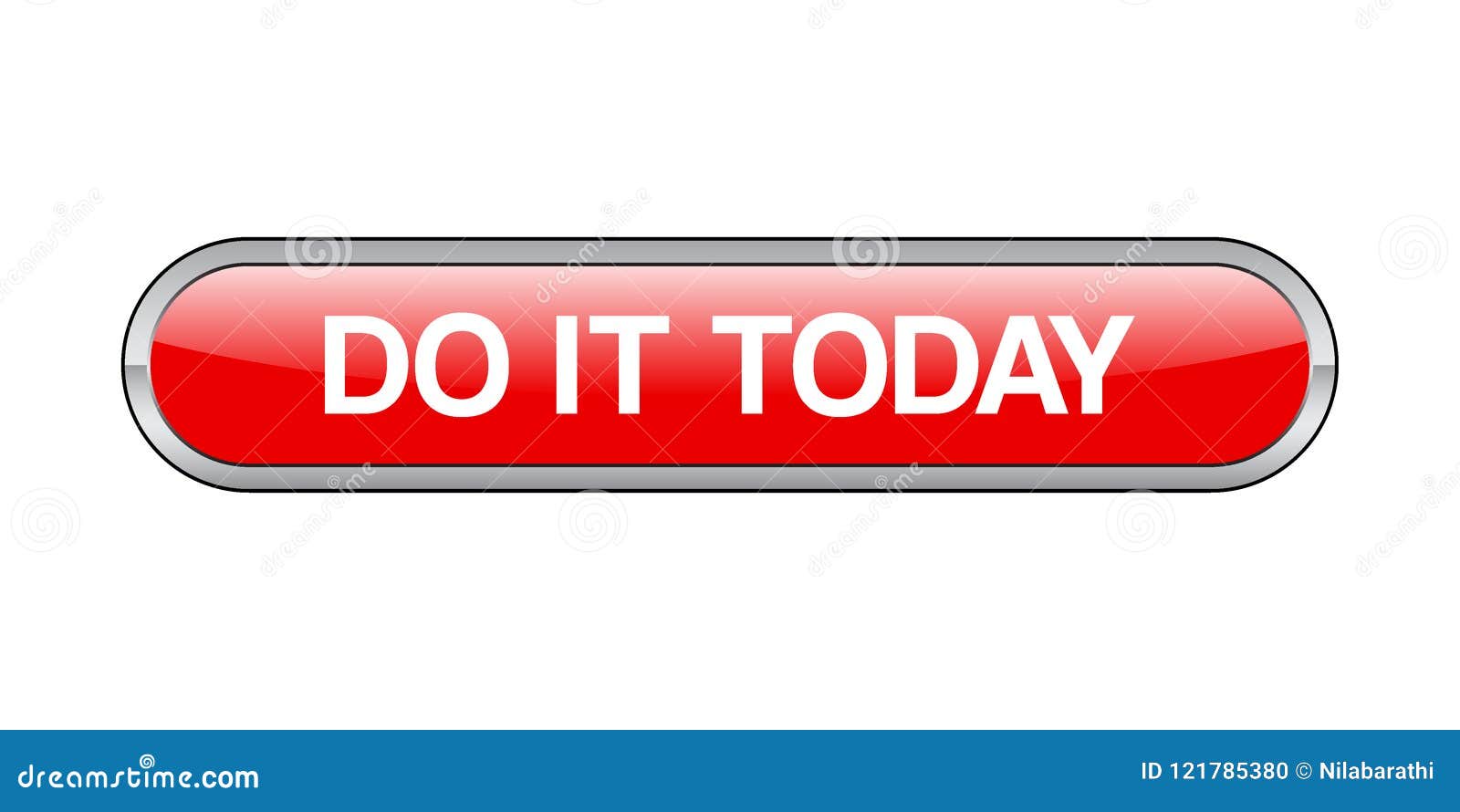 Do it today button stock illustration. Illustration of direction ...