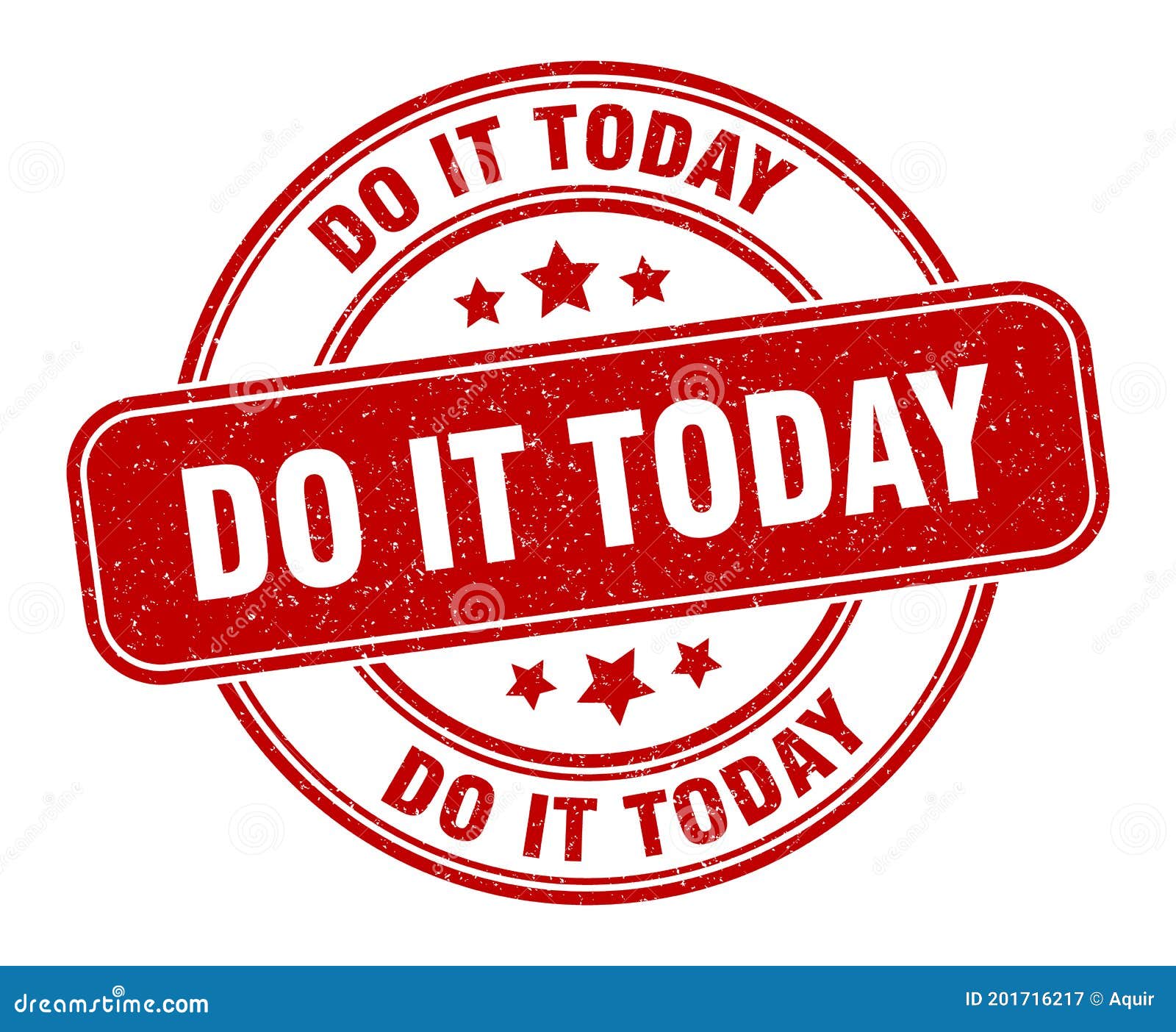 Do it Today Stamp. Do it Today Round Grunge Sign Stock Vector ...